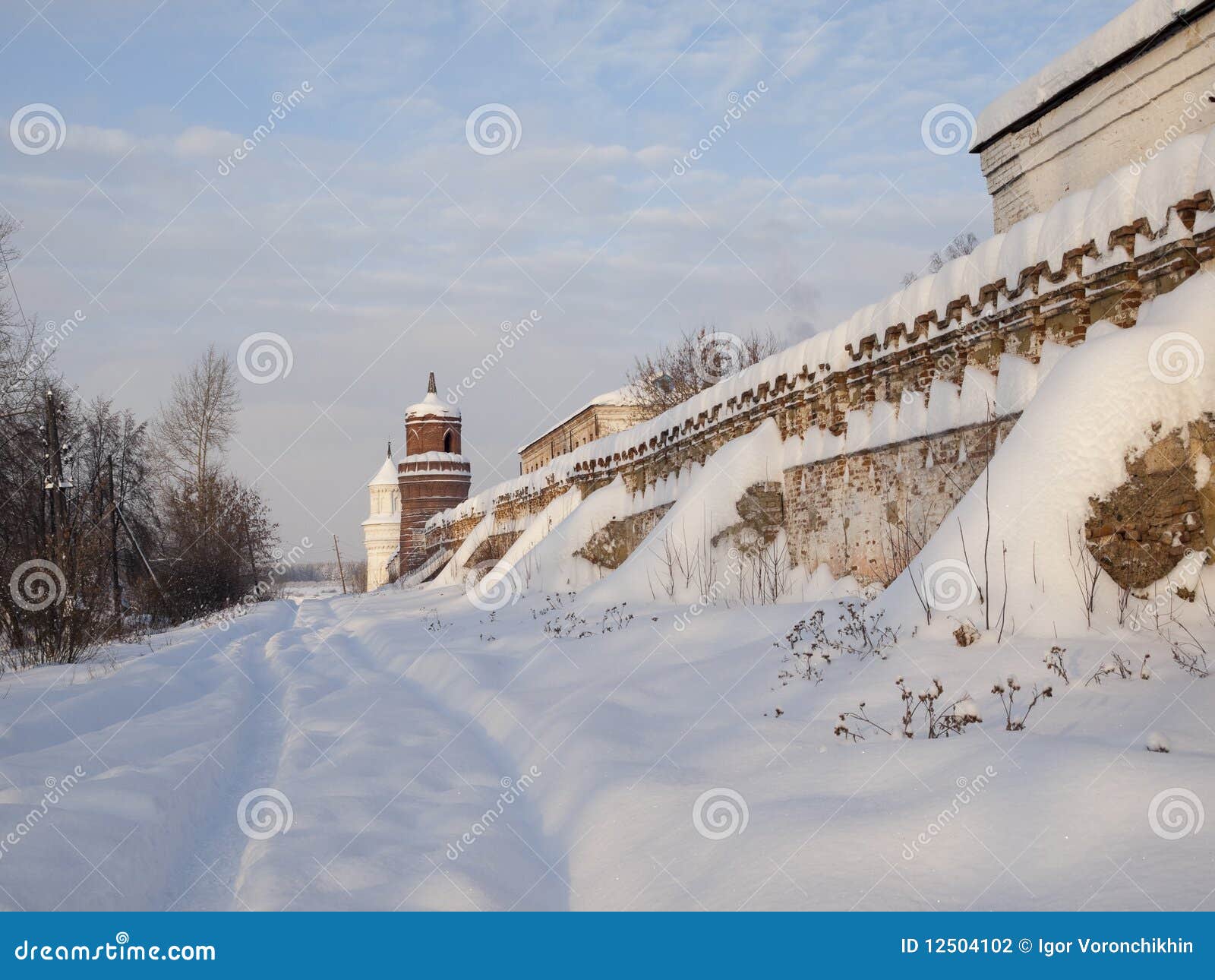 Piously-Nikolaev Man S Monastery. Stock Photo - Image of bell, worship ...