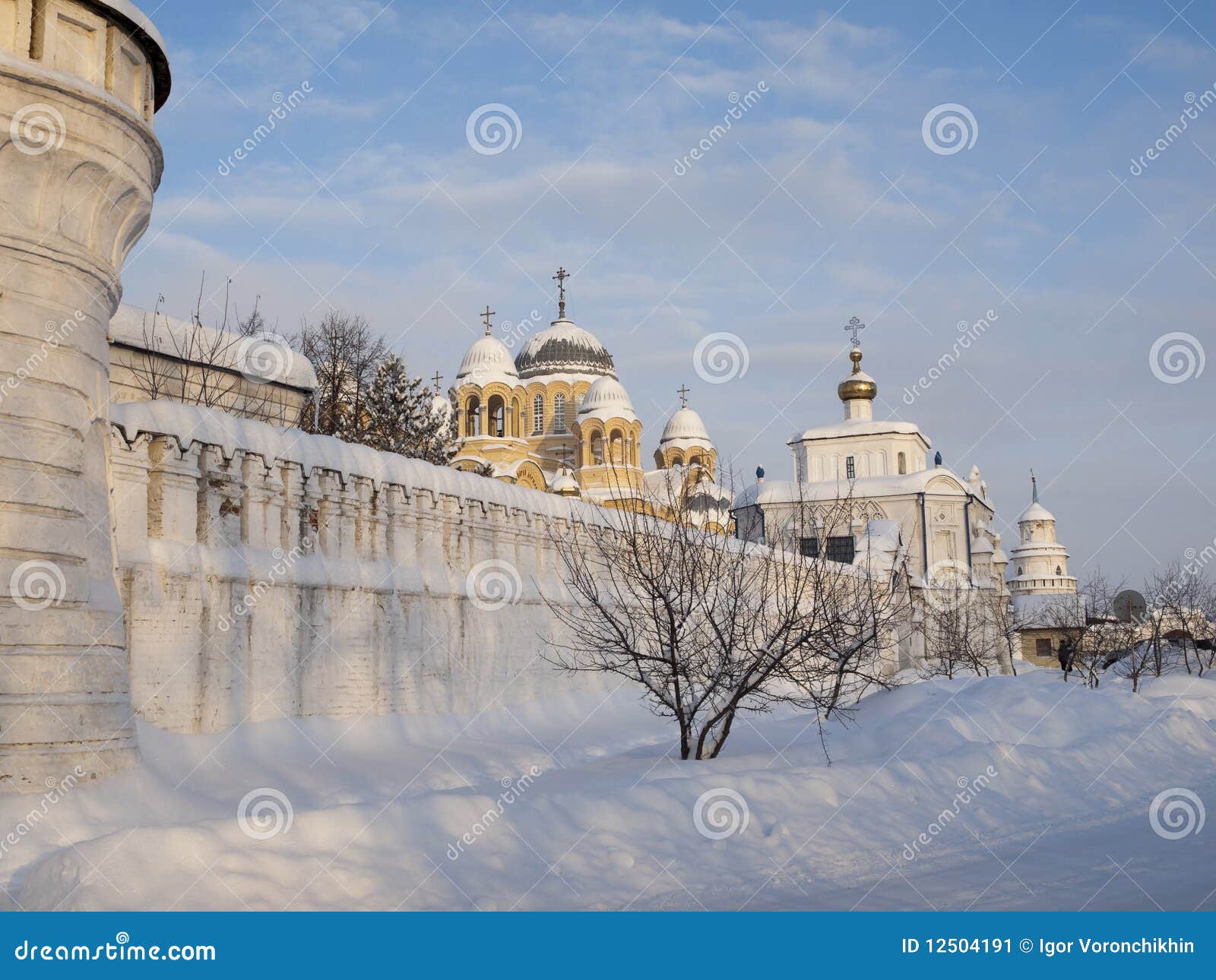 Piously-Nikolaev Man S Monastery. Stock Image - Image of belief ...