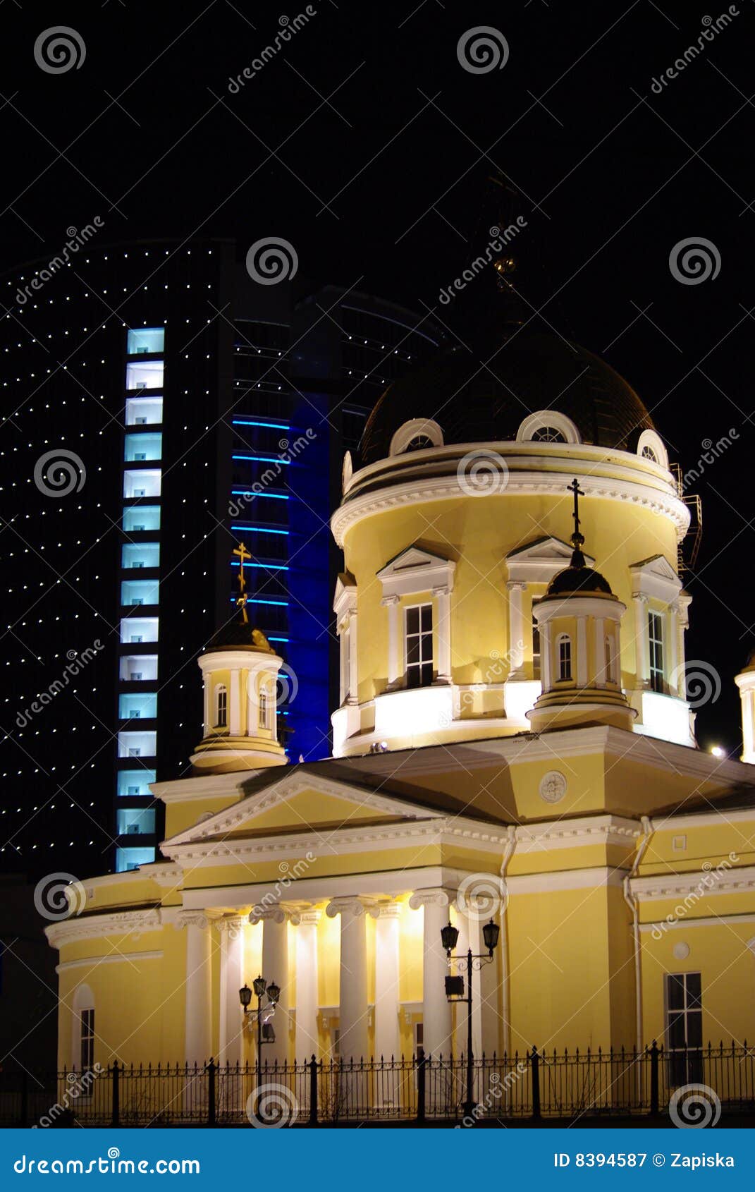 Piously - Troitsk Cathedral Stock Image - Image of monument, belief ...