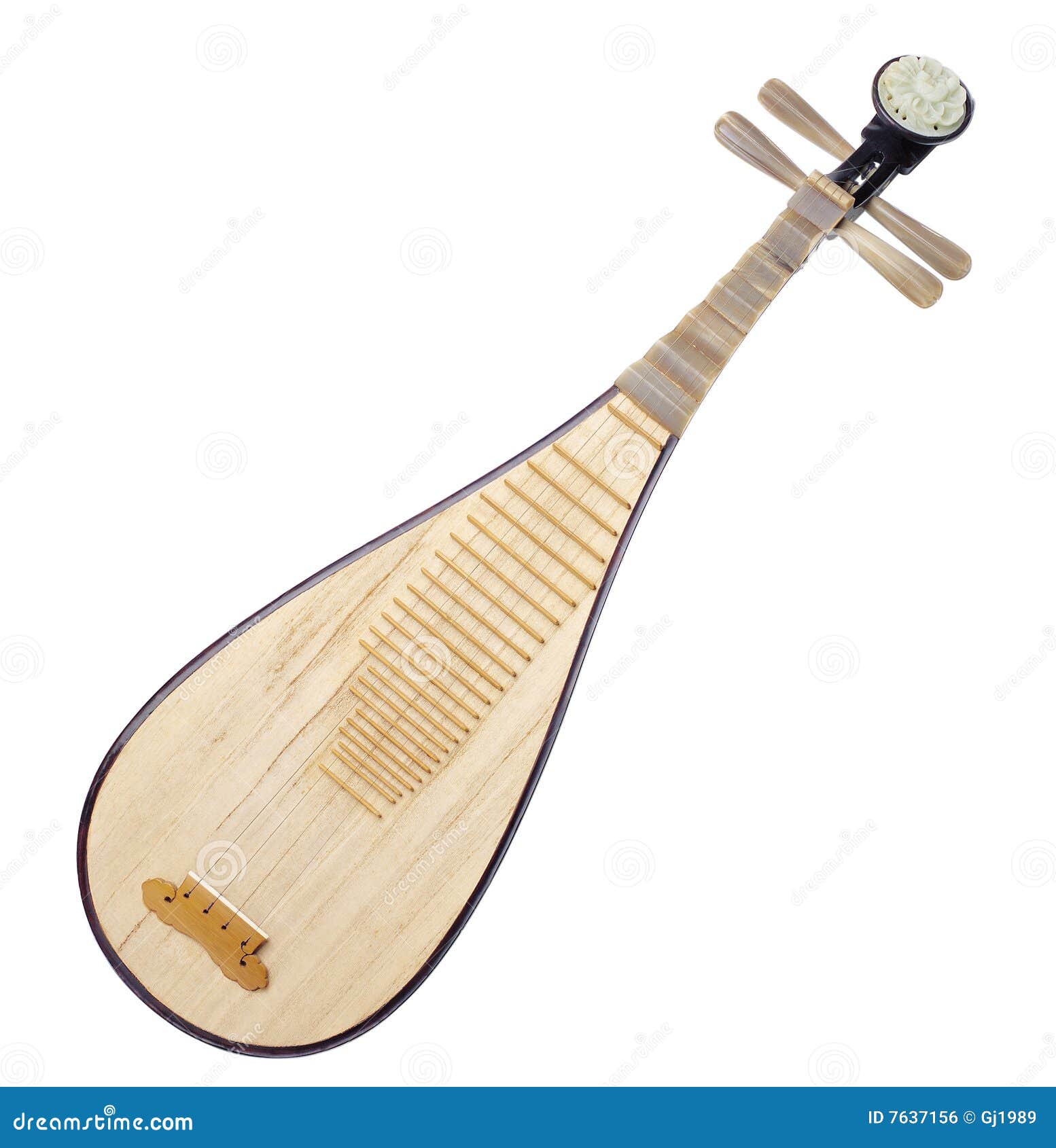 Pipa D'instrument Musical De Porcelaine Photo stock - Image du culture ...