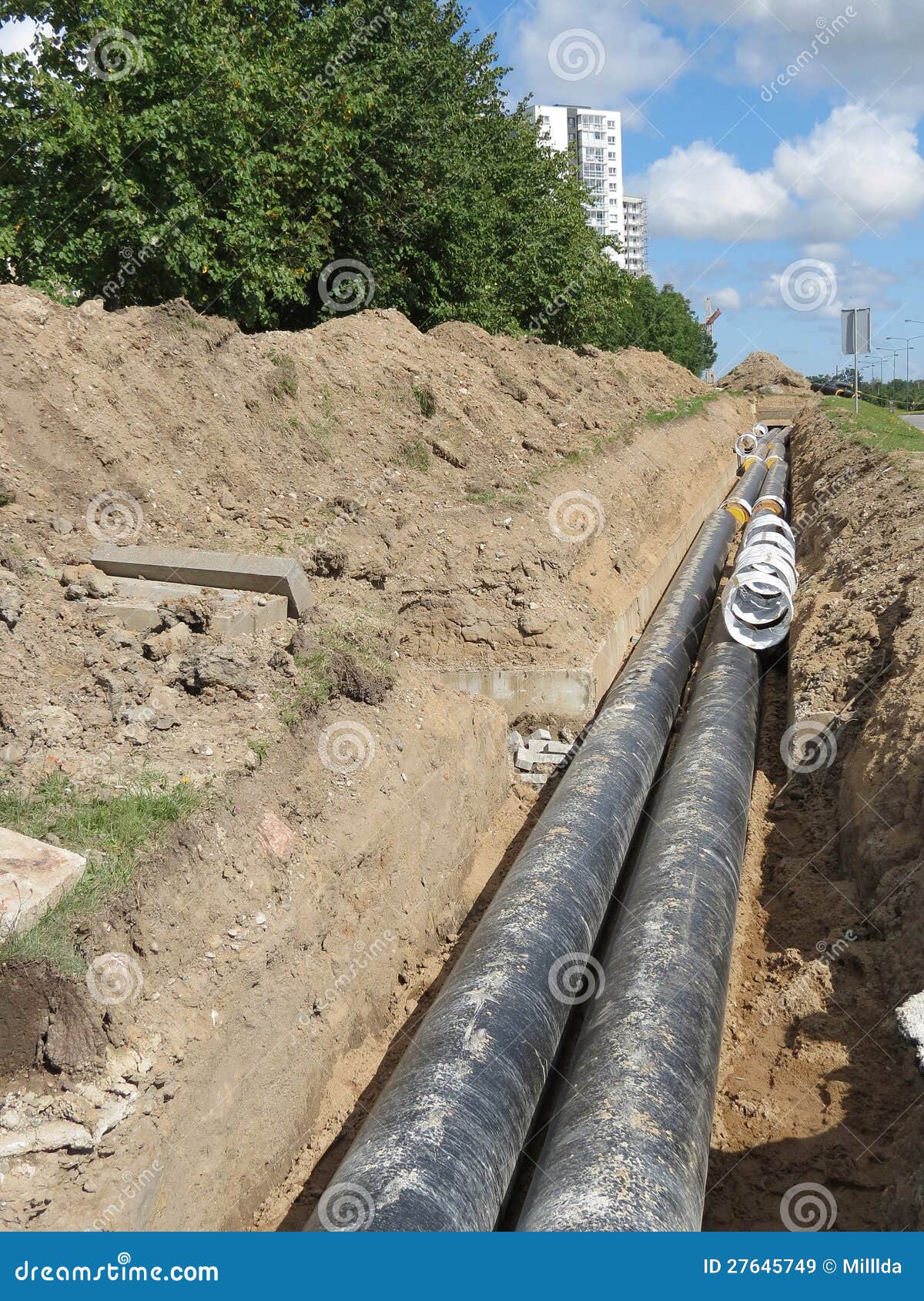 Pipe stock image. Image of industry, place, background - 27645749