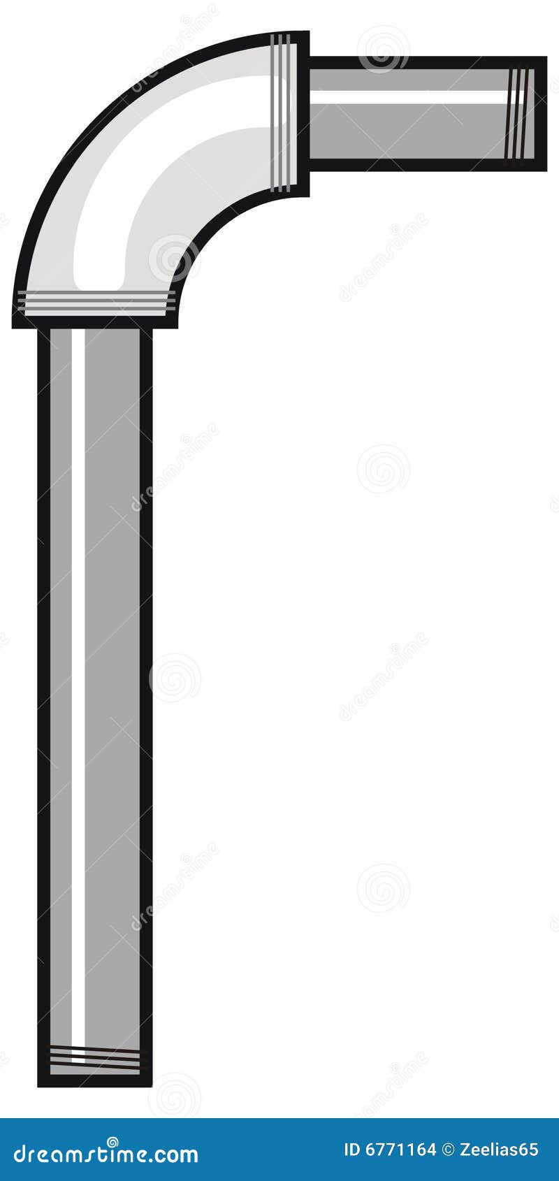 Tubular Pipe Cartoon Vector | CartoonDealer.com #6771165