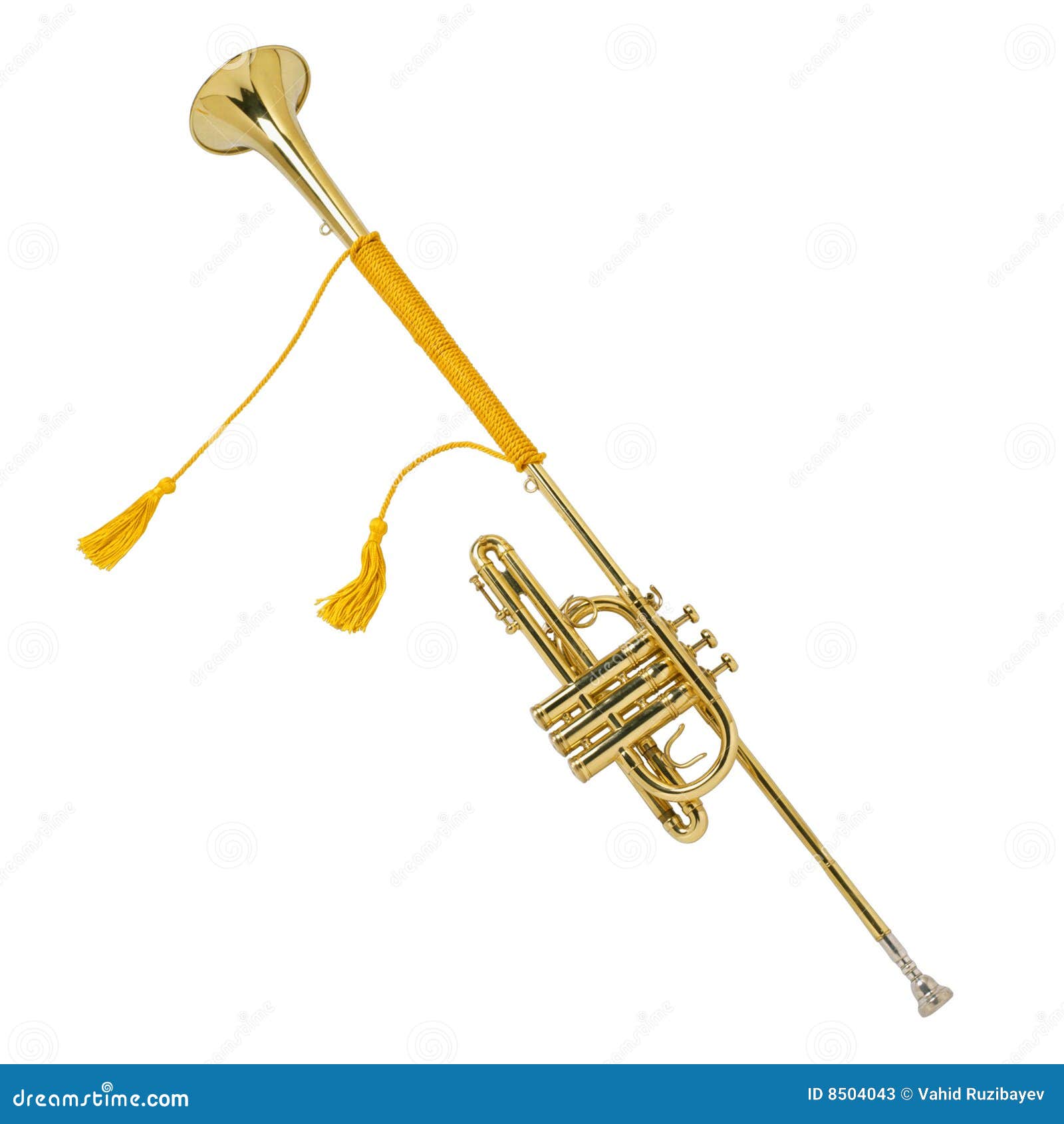 Pipe stock image. Image of polished, instrument, brass - 8504043