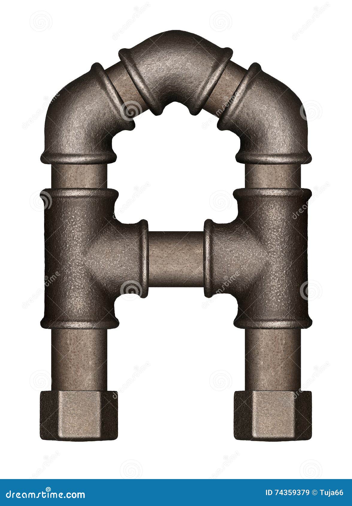 Pipe alphabet letter stock image. Image of robot, repair - 74359379