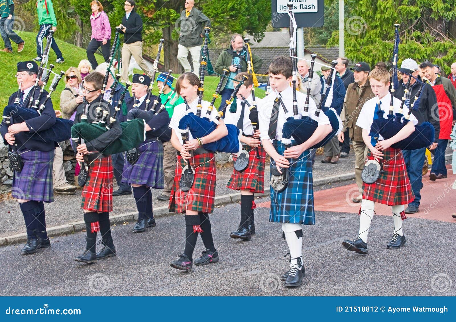 Pipe Band at World Porridge Making Championship. Editorial Photography ...