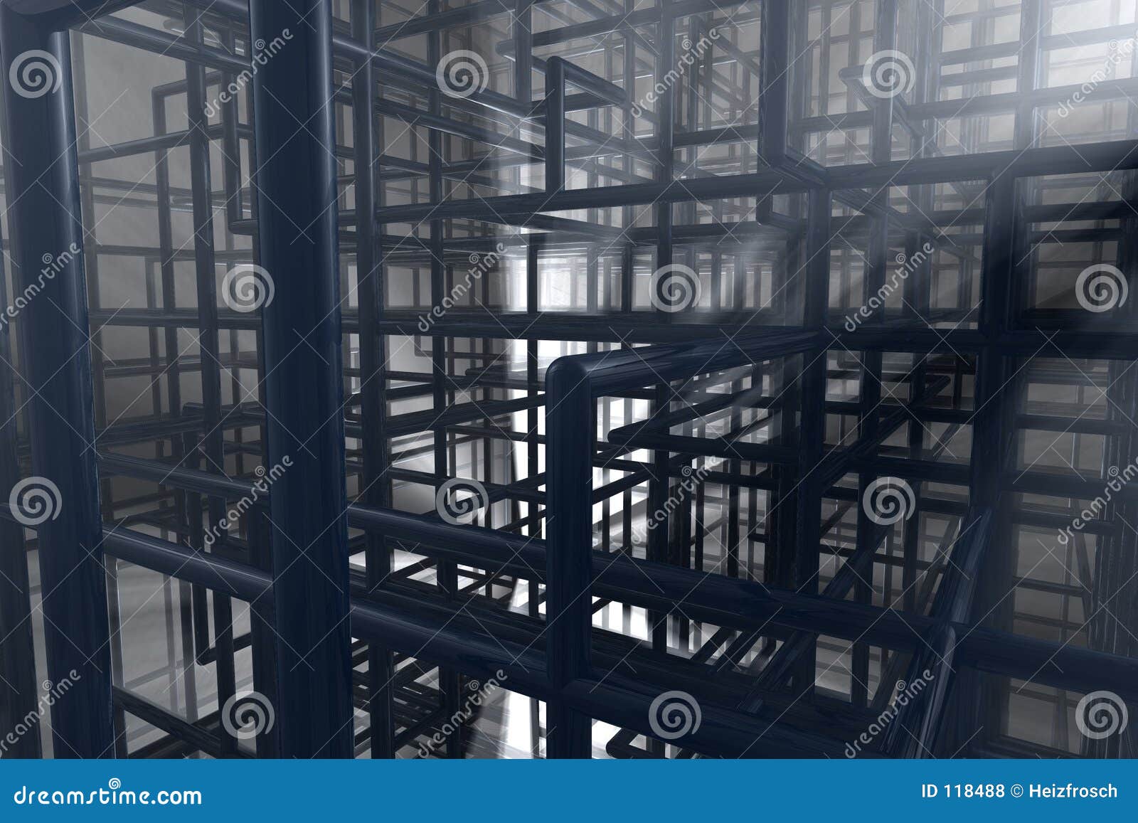 Pipe Maze Background Cartoon Vector | CartoonDealer.com #208063167