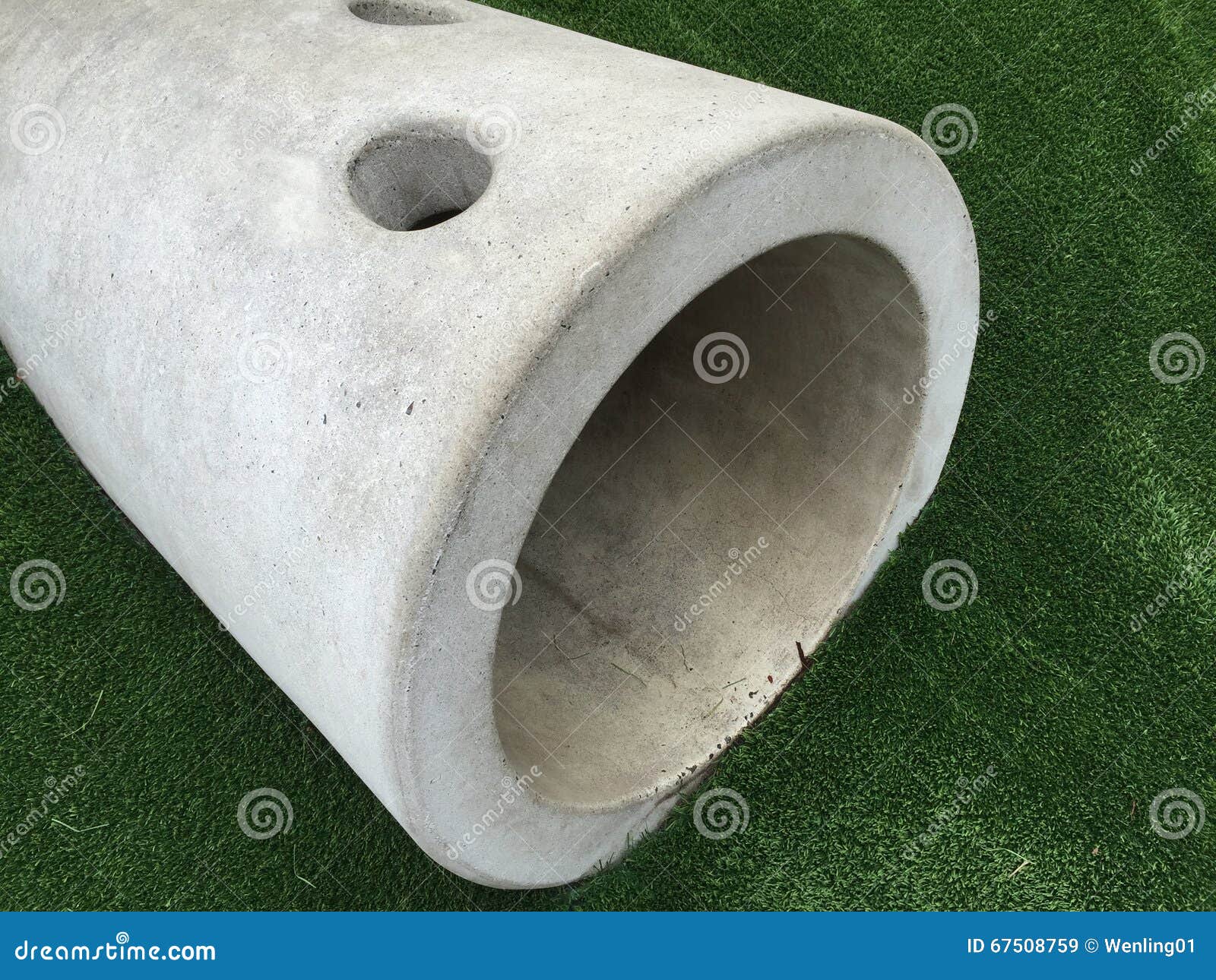 A Pipe on Children Playground Stock Image - Image of outdoor, sports ...