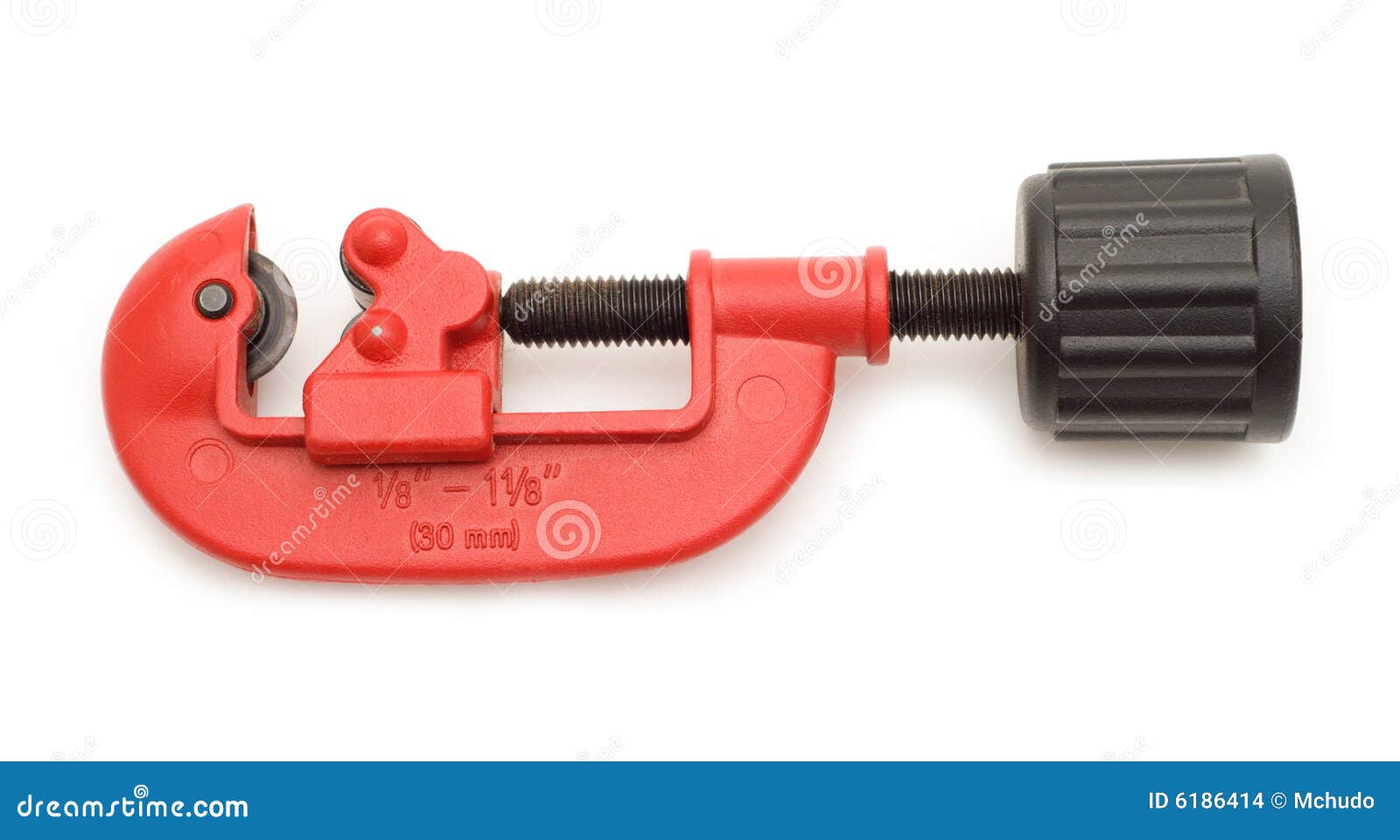 Pipe cutter stock photo. Image of tube, plumbing, white - 6186414