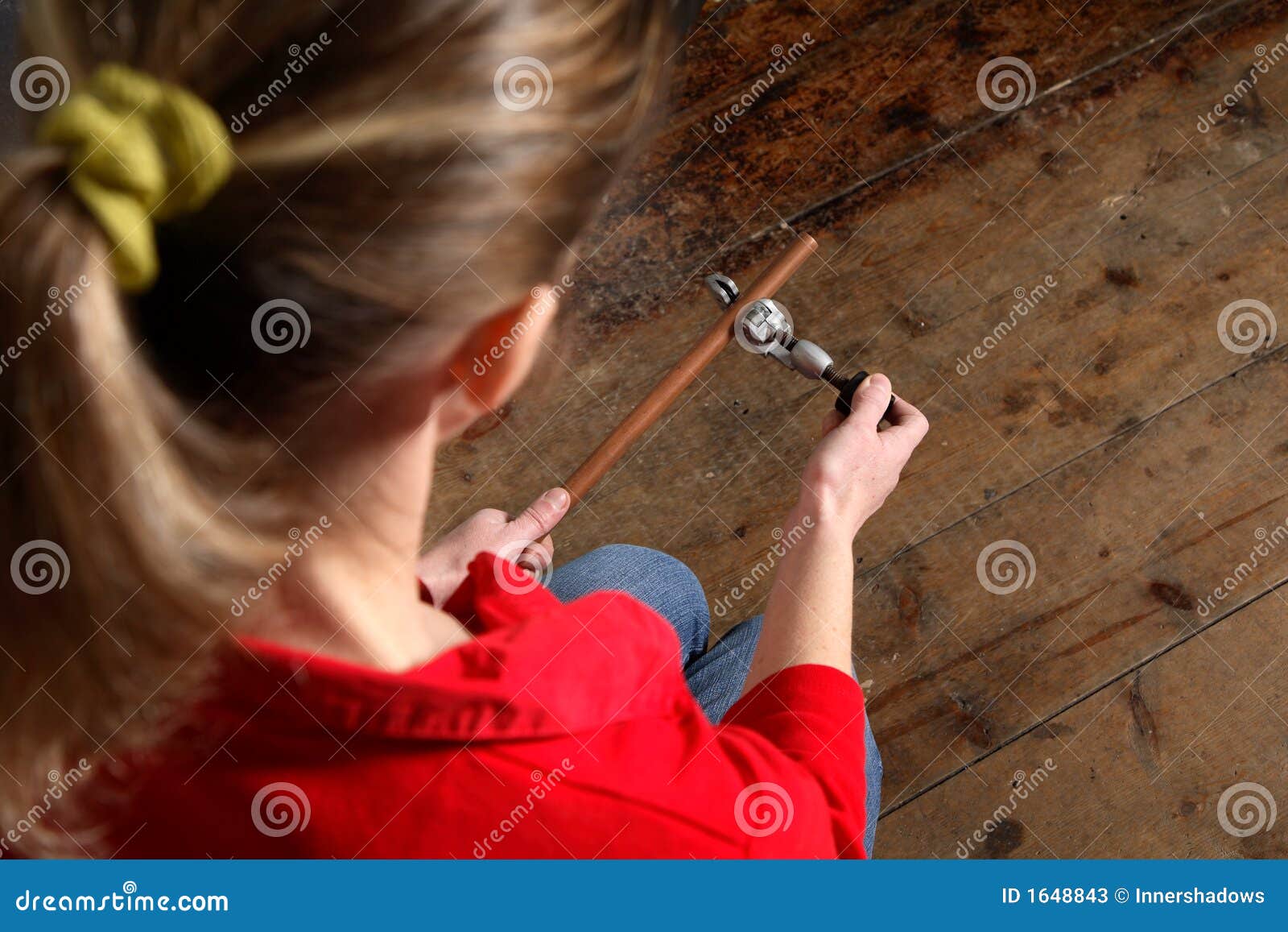 Pipe cutting stock image. Image of building, home, pipe - 1648843