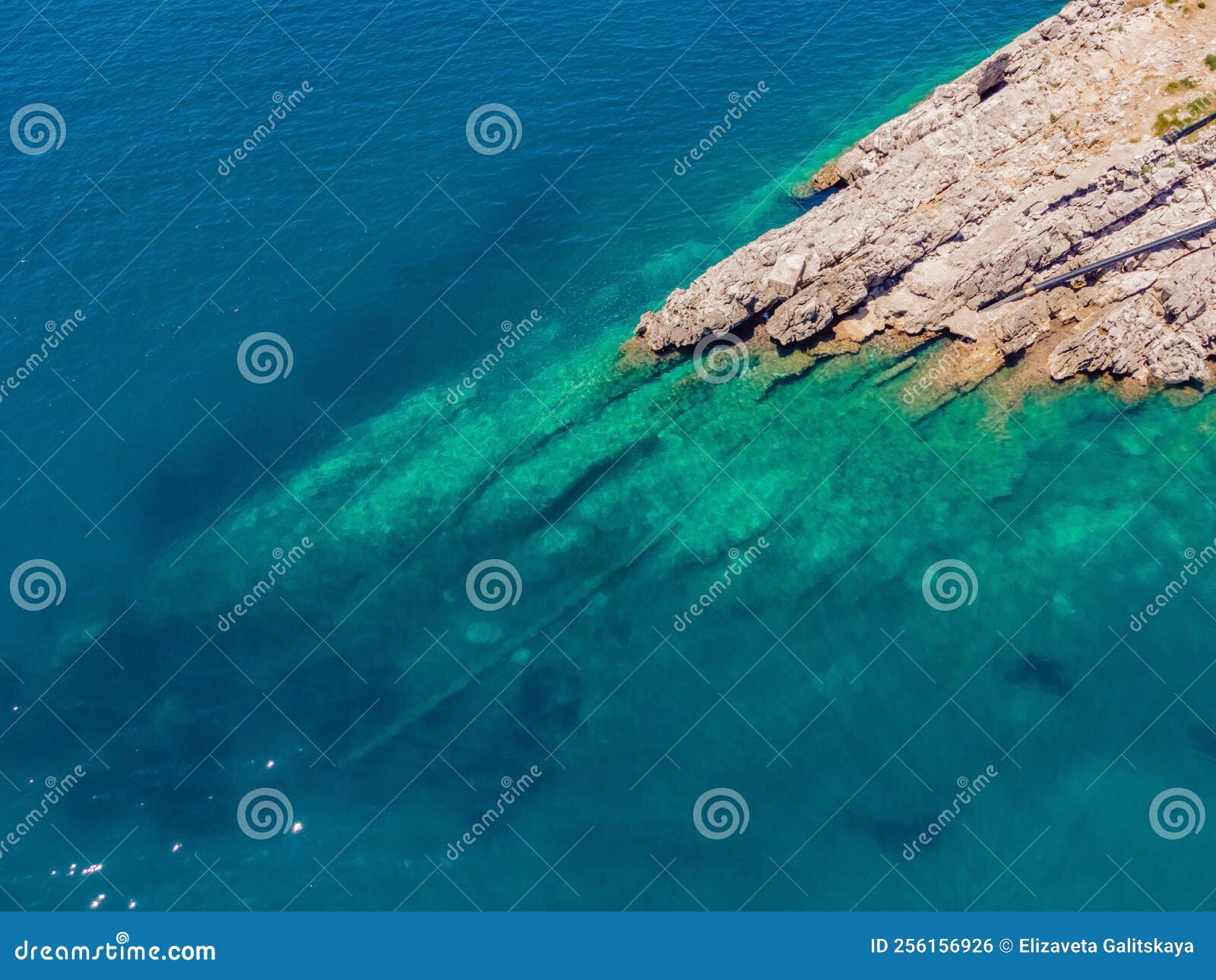 The Pipe Drains the Sewer into the Sea. Environmental Pollution Stock ...