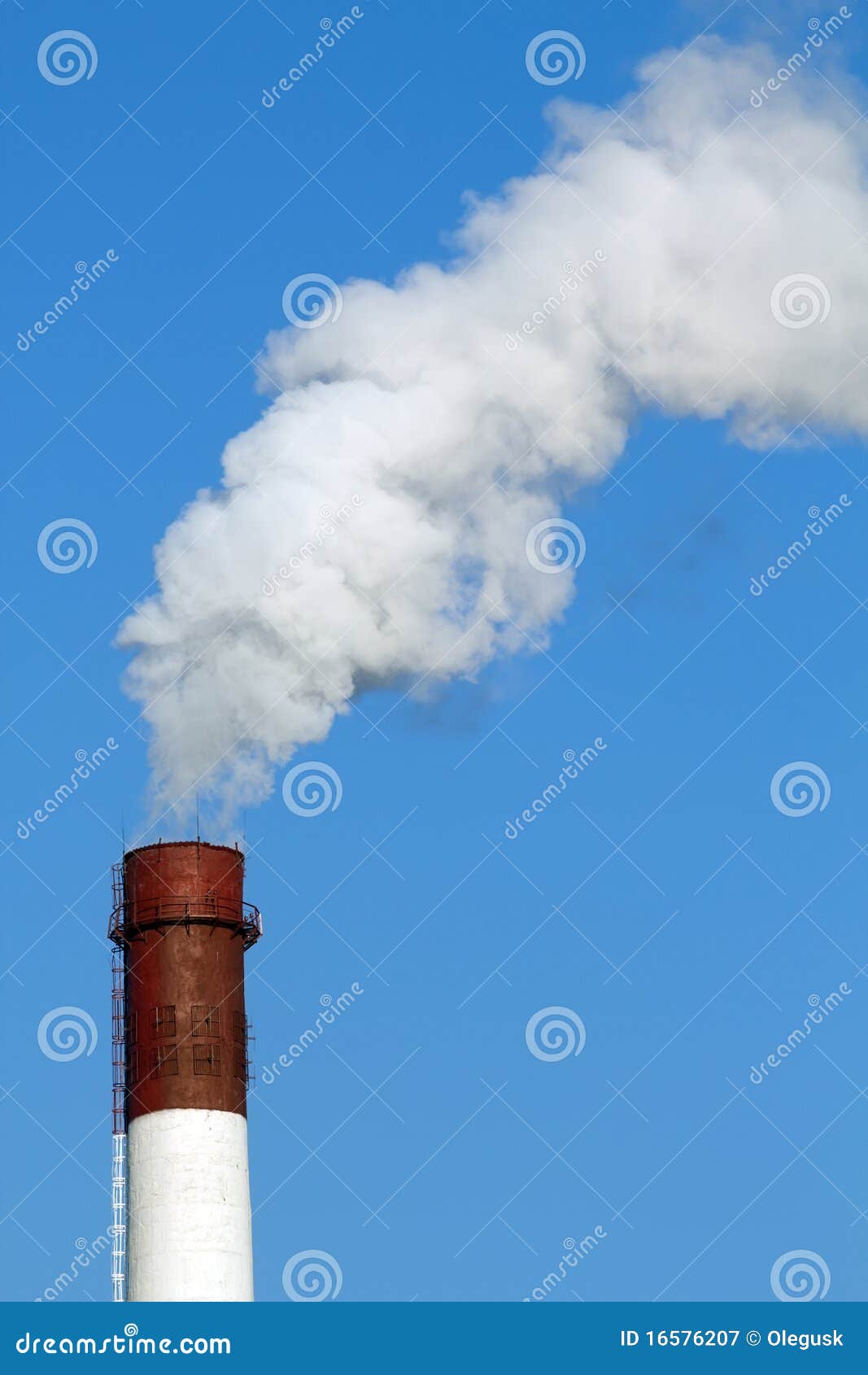 Pipe Factory Smoke Emission Stock Image - Image of equipment, pollution ...