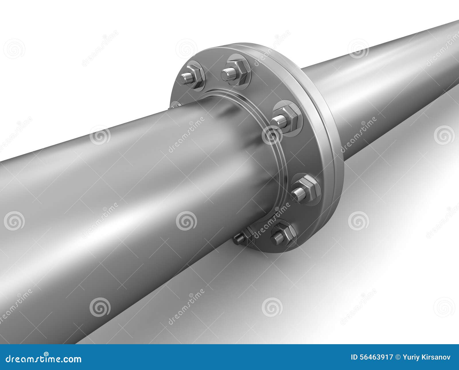 Pipe Fitting (clipping Path Included) Stock Illustration - Illustration ...