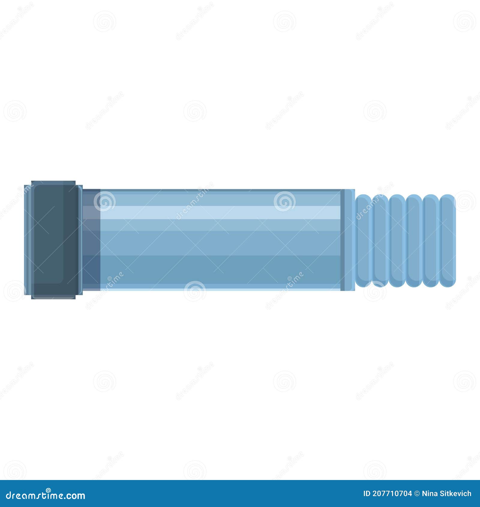 Pipe Fitting Icon, Cartoon Style Stock Illustration - Illustration of ...