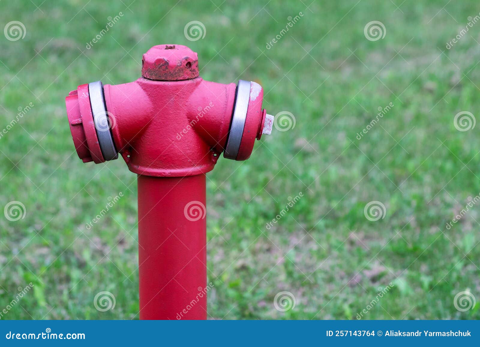 Pipe Fittings in the Form of a Fire Hydrant in Red Close-up with ...