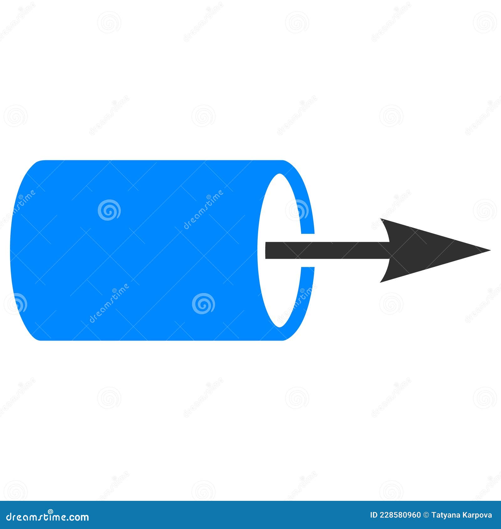 Hydraulic Directional Control Valve Isometric Blueprints Cartoon Vector ...