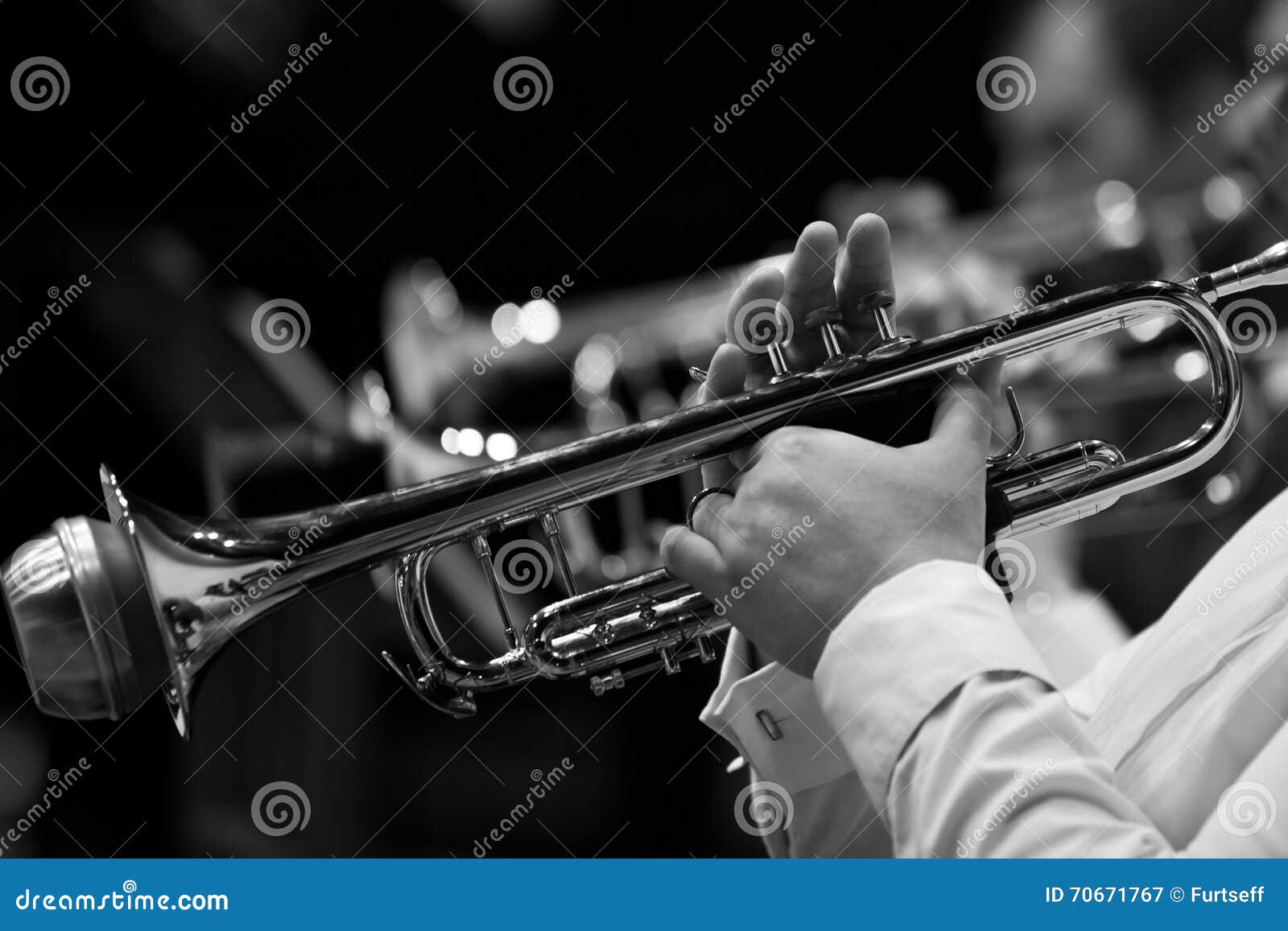 The Pipe in the Hands of a Musician Stock Image - Image of parts ...