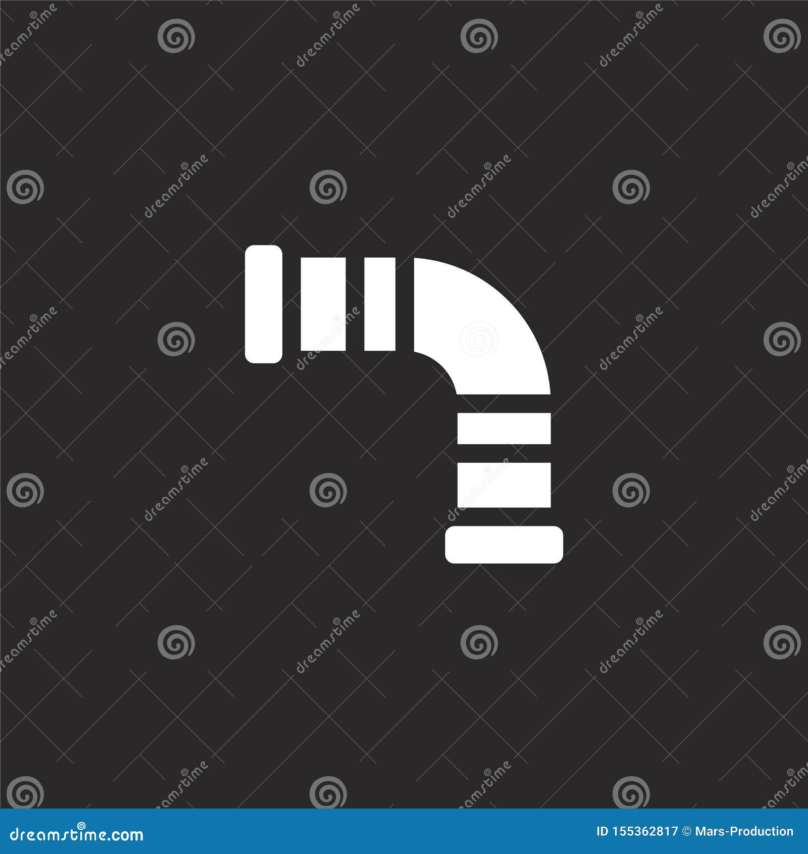 Pipe Icon. Filled Pipe Icon for Website Design and Mobile, App ...