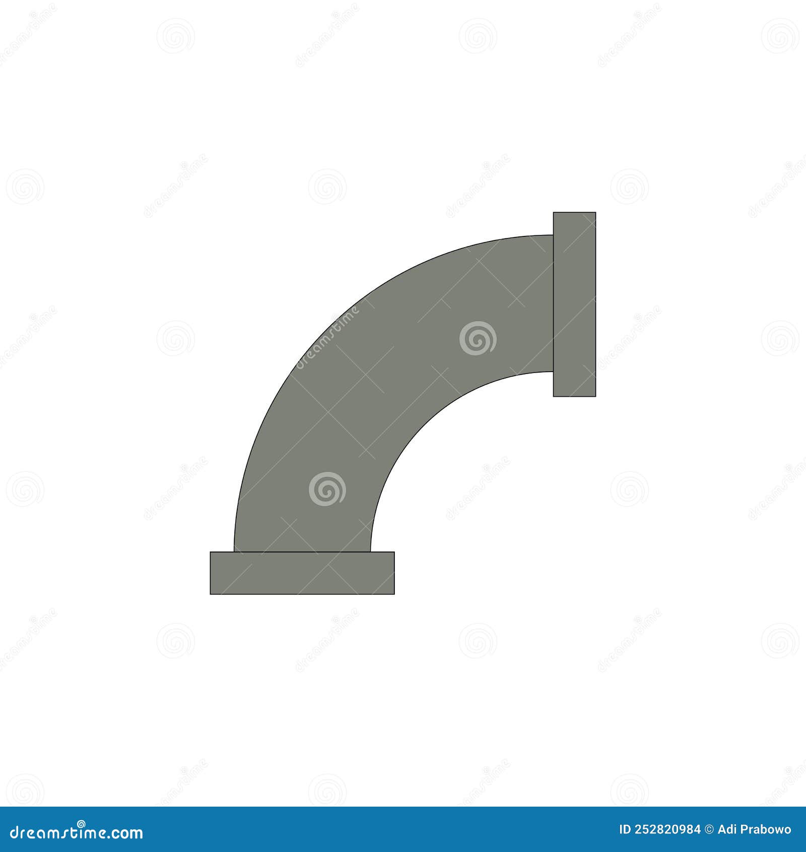 Pipe Icon Logo Vector Design Stock Vector - Illustration of icons ...