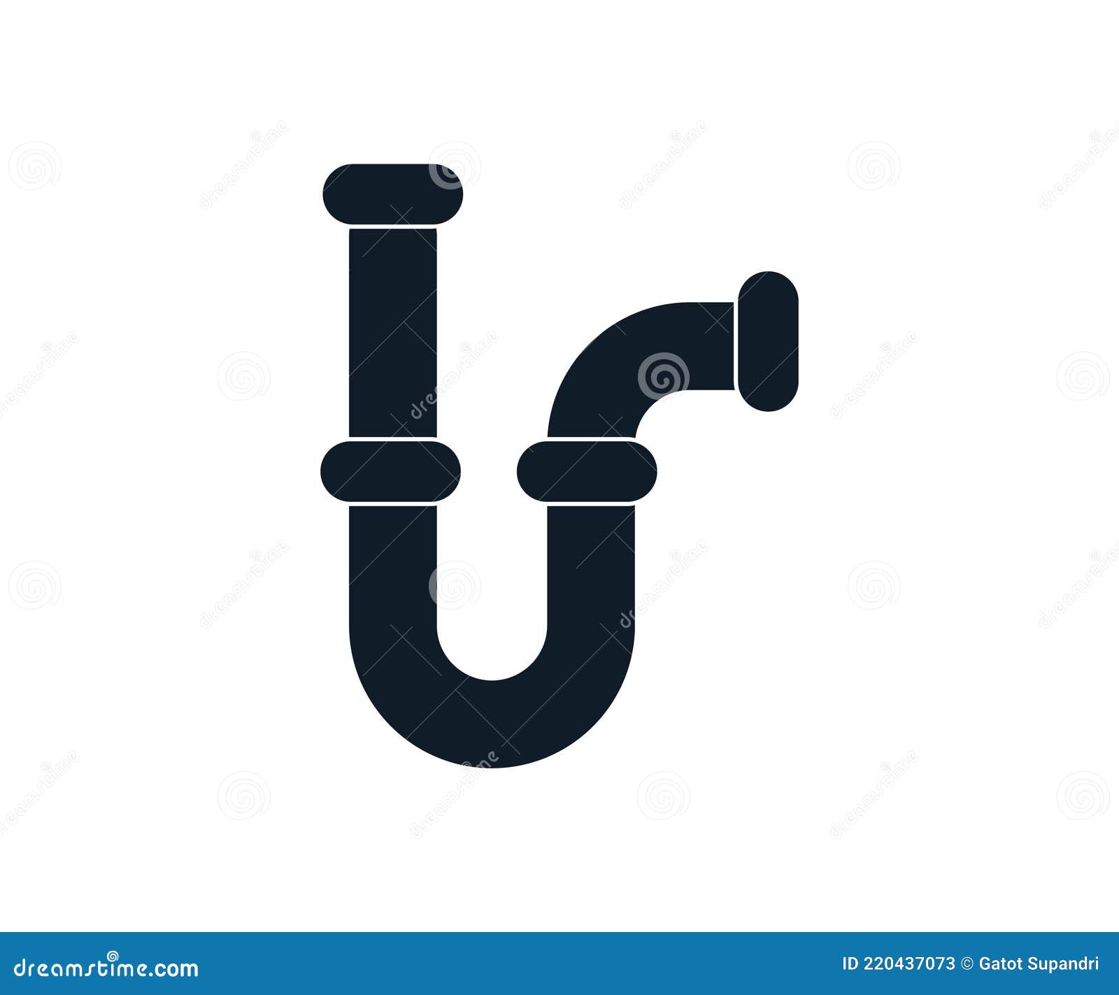 Pipe Icon Vector Logo Design Template Stock Vector - Illustration of ...