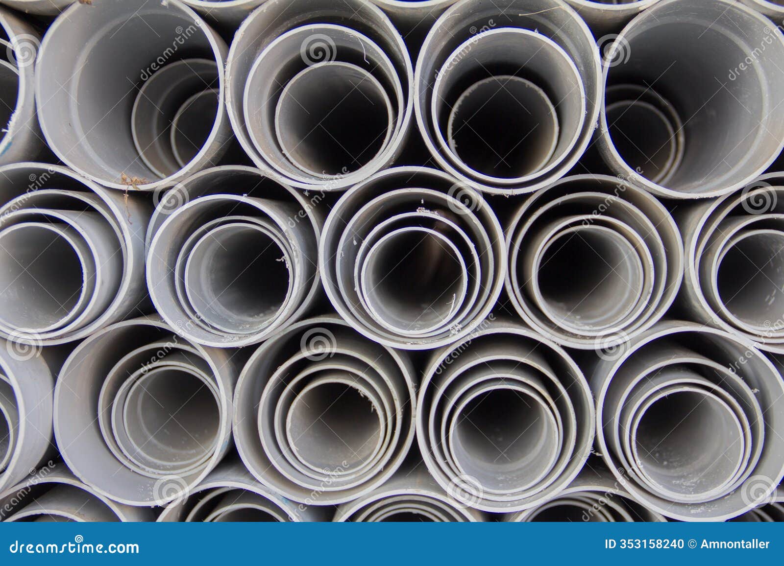 Pipe Inside Futuristic View. Stock Photo - Image of futuristic, plastic ...