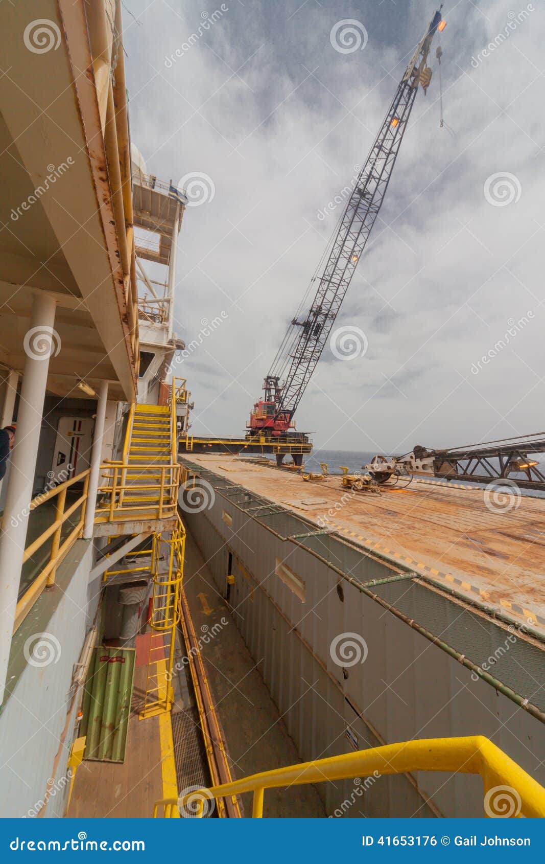 Pipe Layer stock photo. Image of pipe, ocean, pipelayer - 41653176