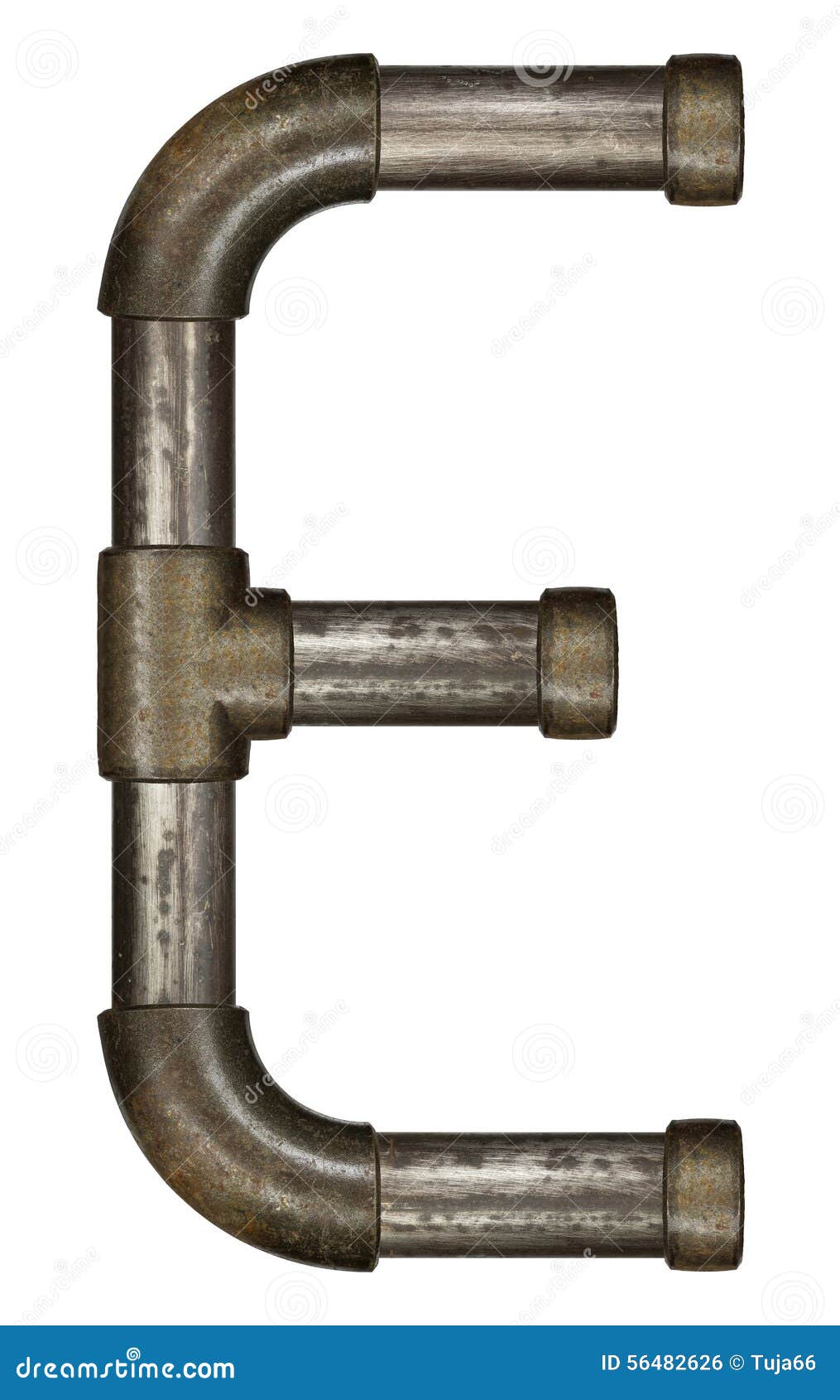 Pipe letter stock photo. Image of pipe, font, gray, retro - 56482626
