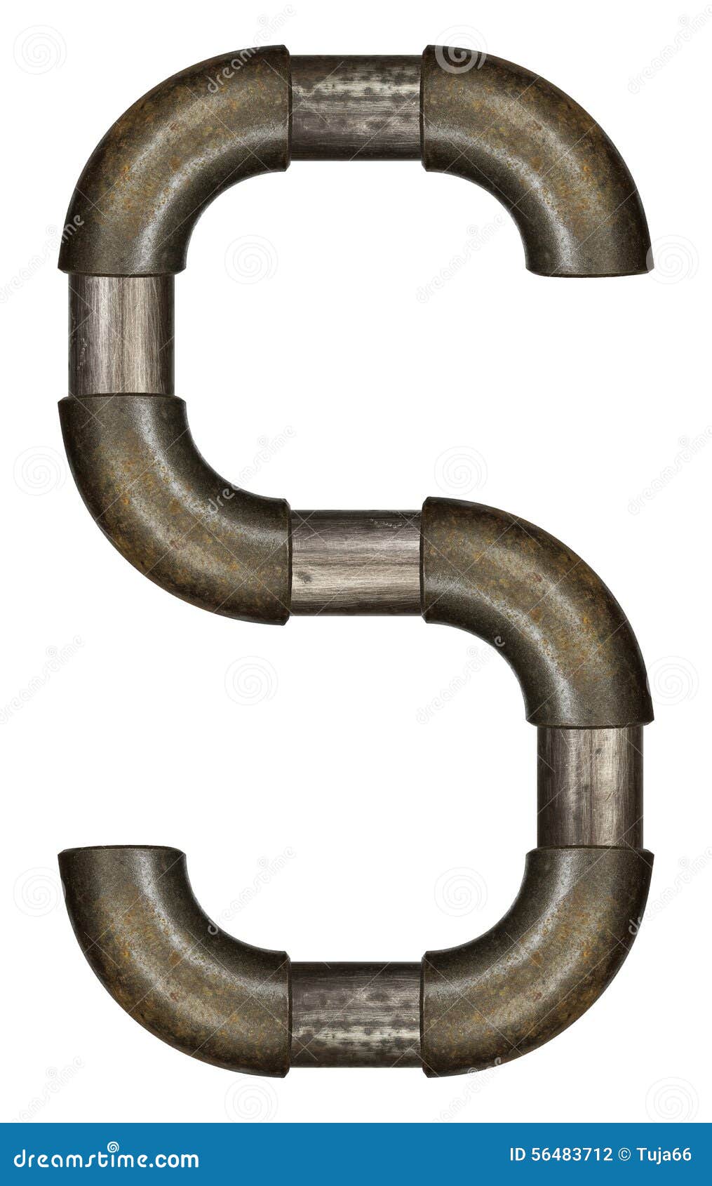Pipe letter stock photo. Image of detail, hardware, aged - 56483712