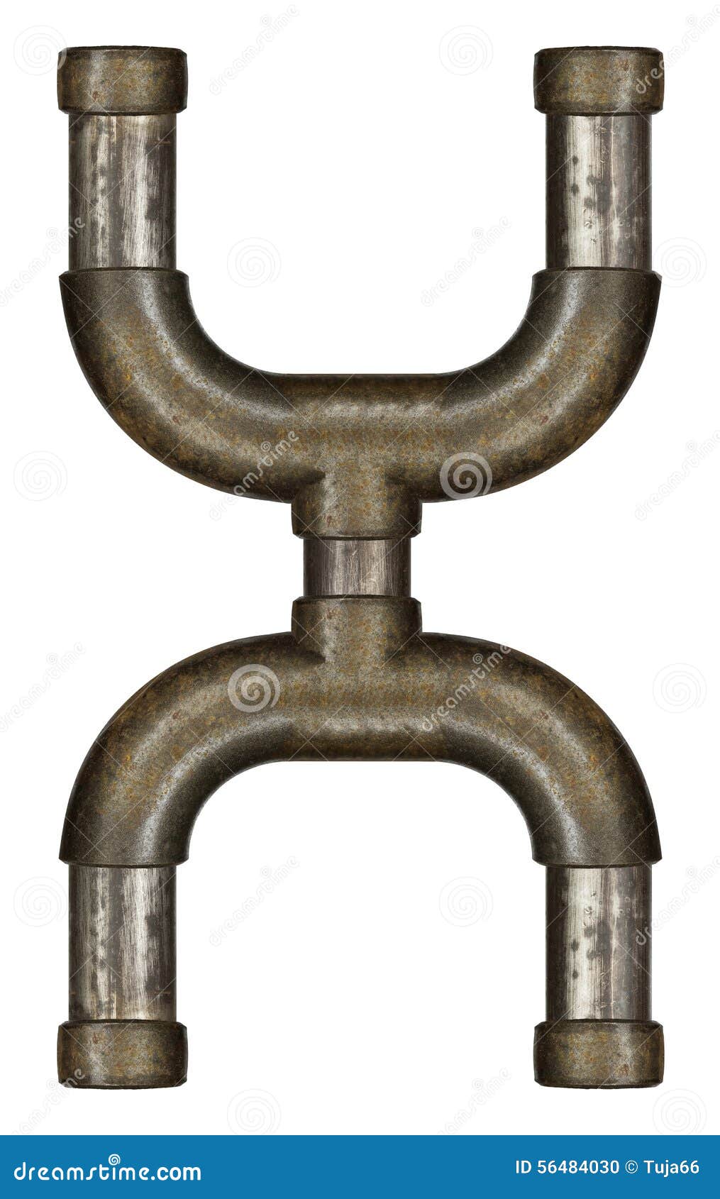 Pipe letter stock photo. Image of aged, garage, industry - 56484030