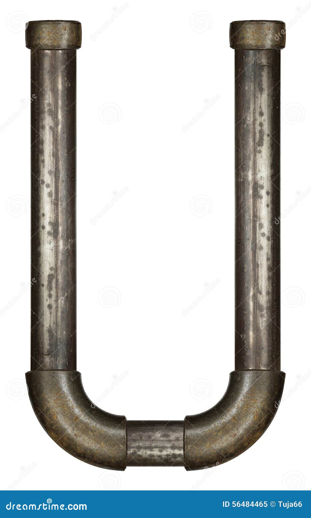 Pipe letter stock image. Image of isolated, grunge, rust - 56484465