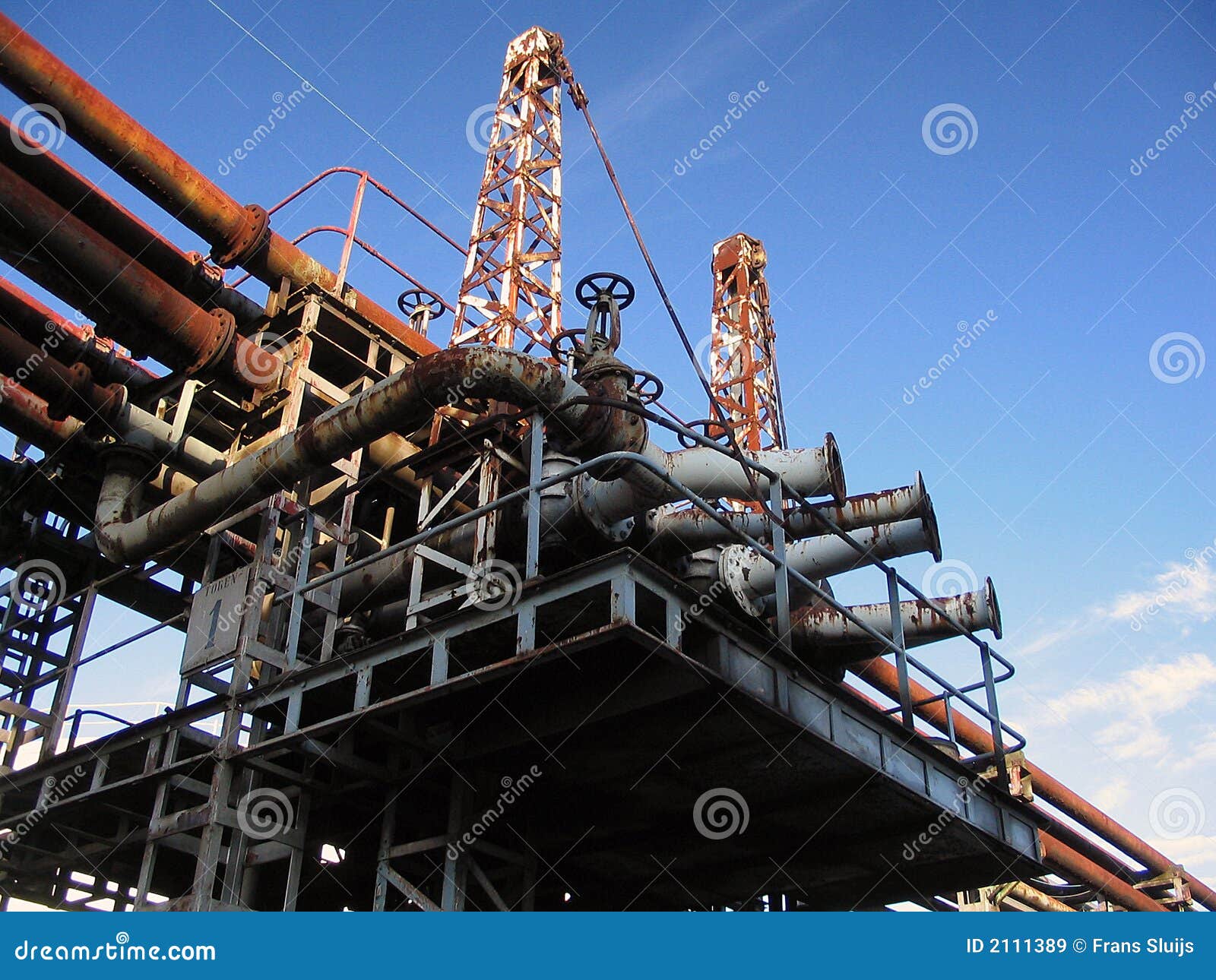 Pipe line construction stock image. Image of fina, drilling - 2111389