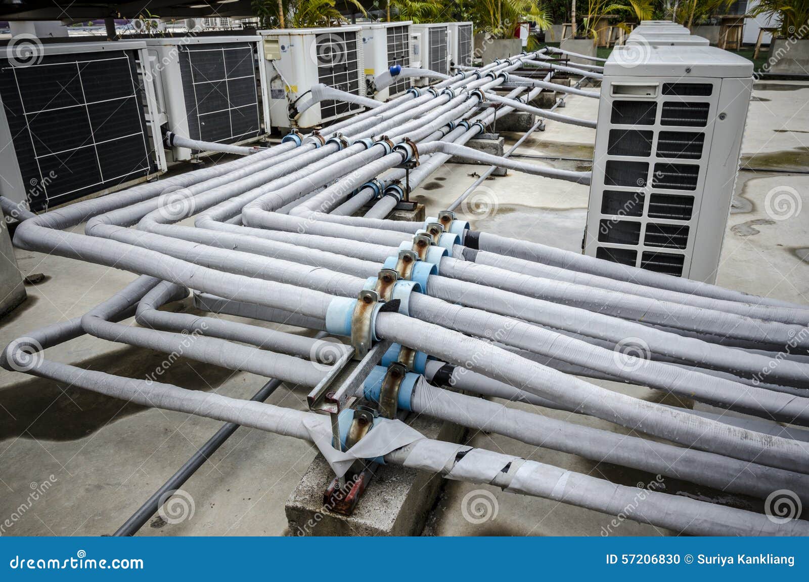 Pipe line stock photo. Image of units, industrial, technology - 57206830