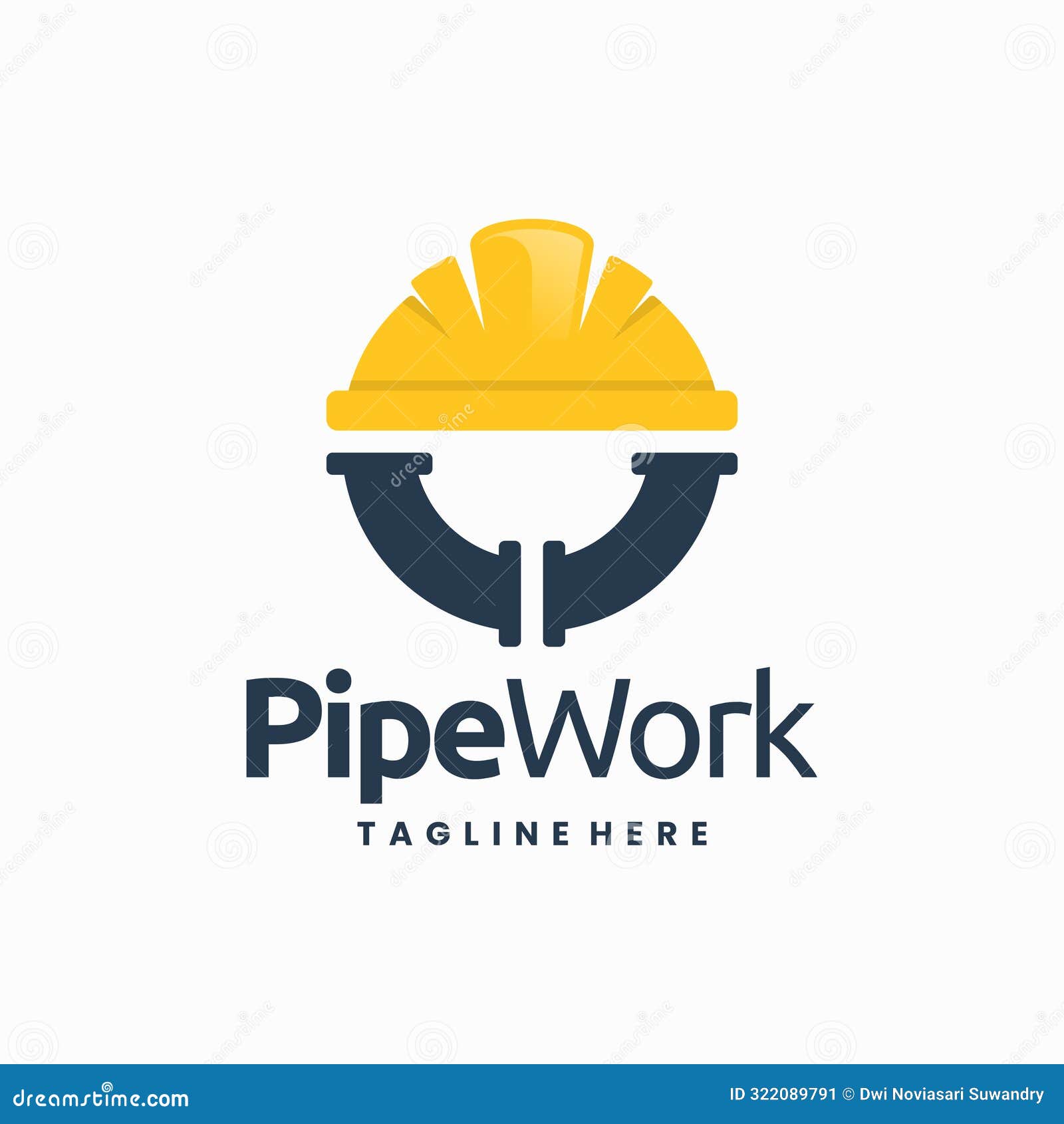 Pipe, Logotype, Plumbing, Service, Pvc Stock Vector - Illustration of ...