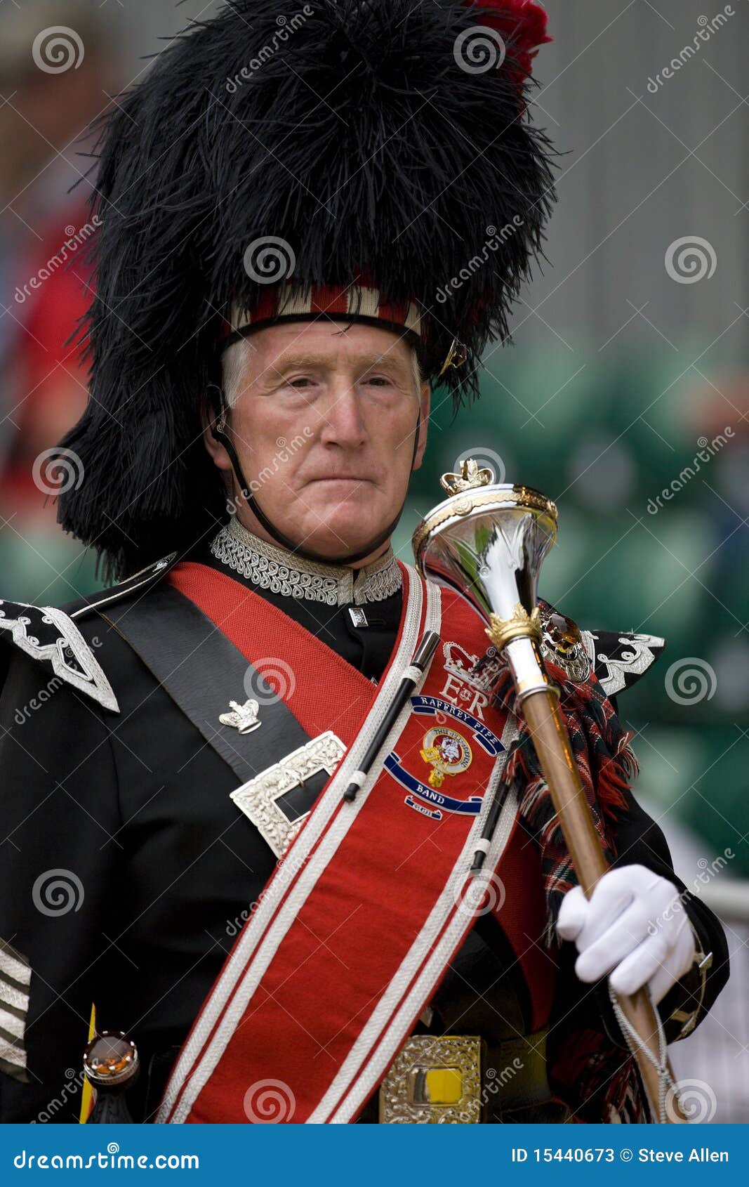 Pipe Major at the Highland Games in Scotland Editorial Stock Photo ...