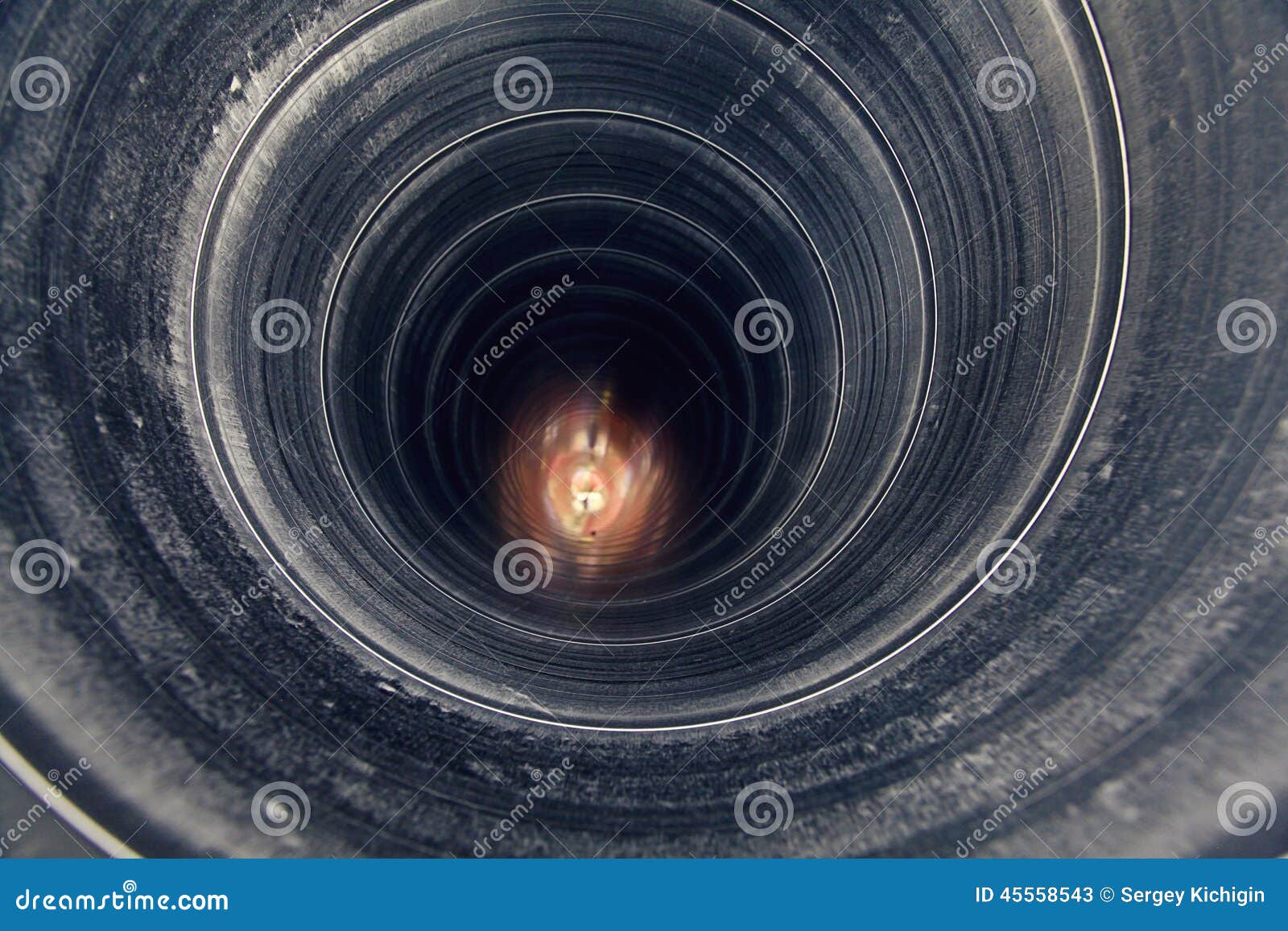 Pipe Metal Texture Inside Pipe Stock Image - Image of coil, black: 45558543
