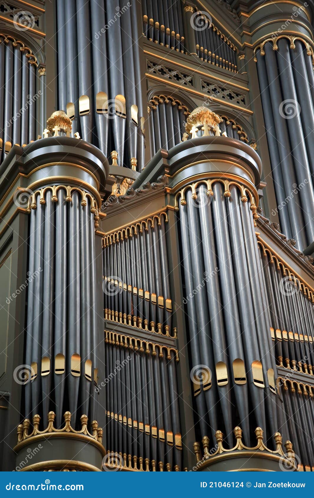 Pipe organ stock photo. Image of pipe, music, instrument - 21046124