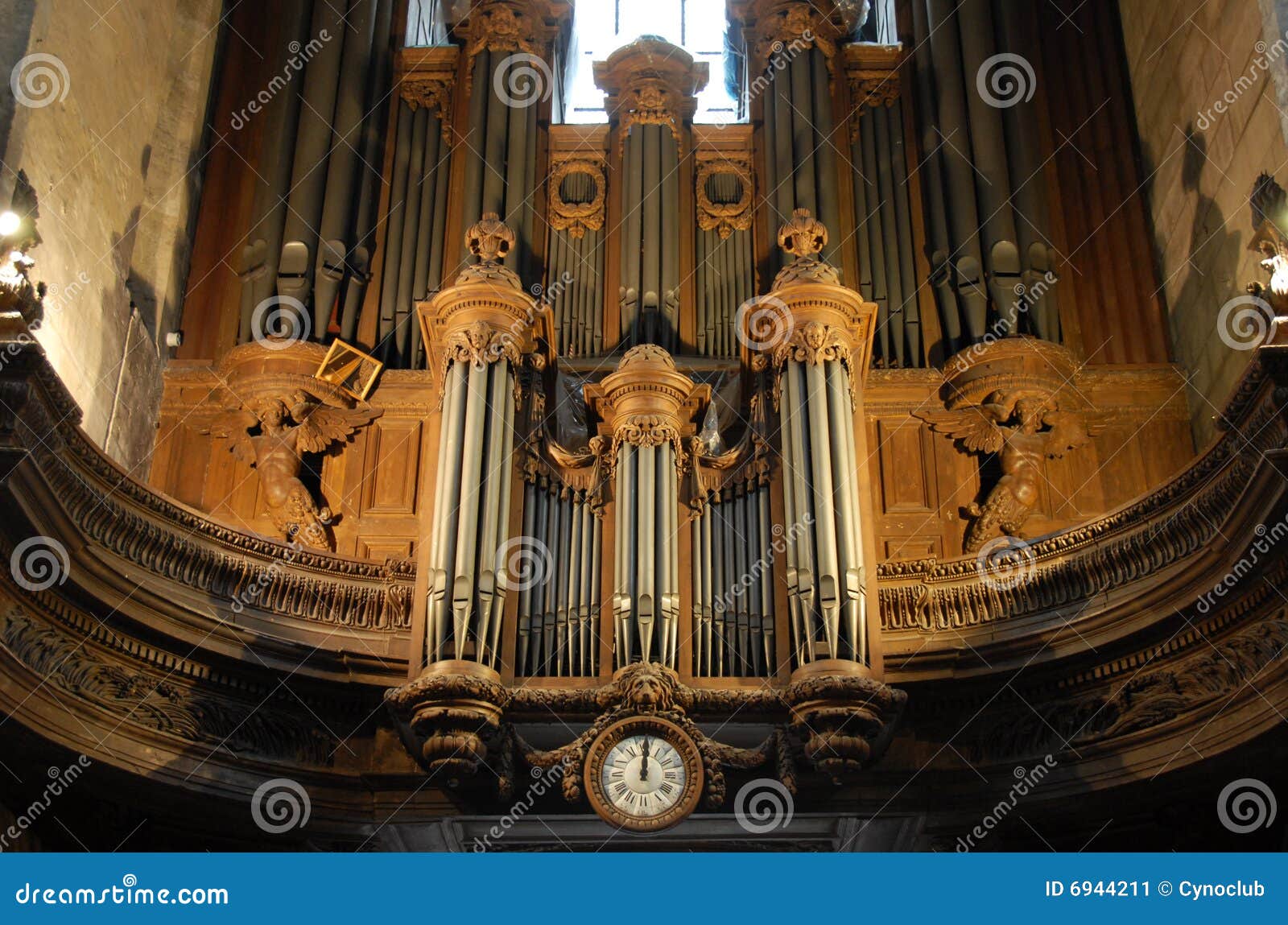 Pipe Organ Of The Koenigsberg Cathedral, Part Of A Unique Complex Of ...