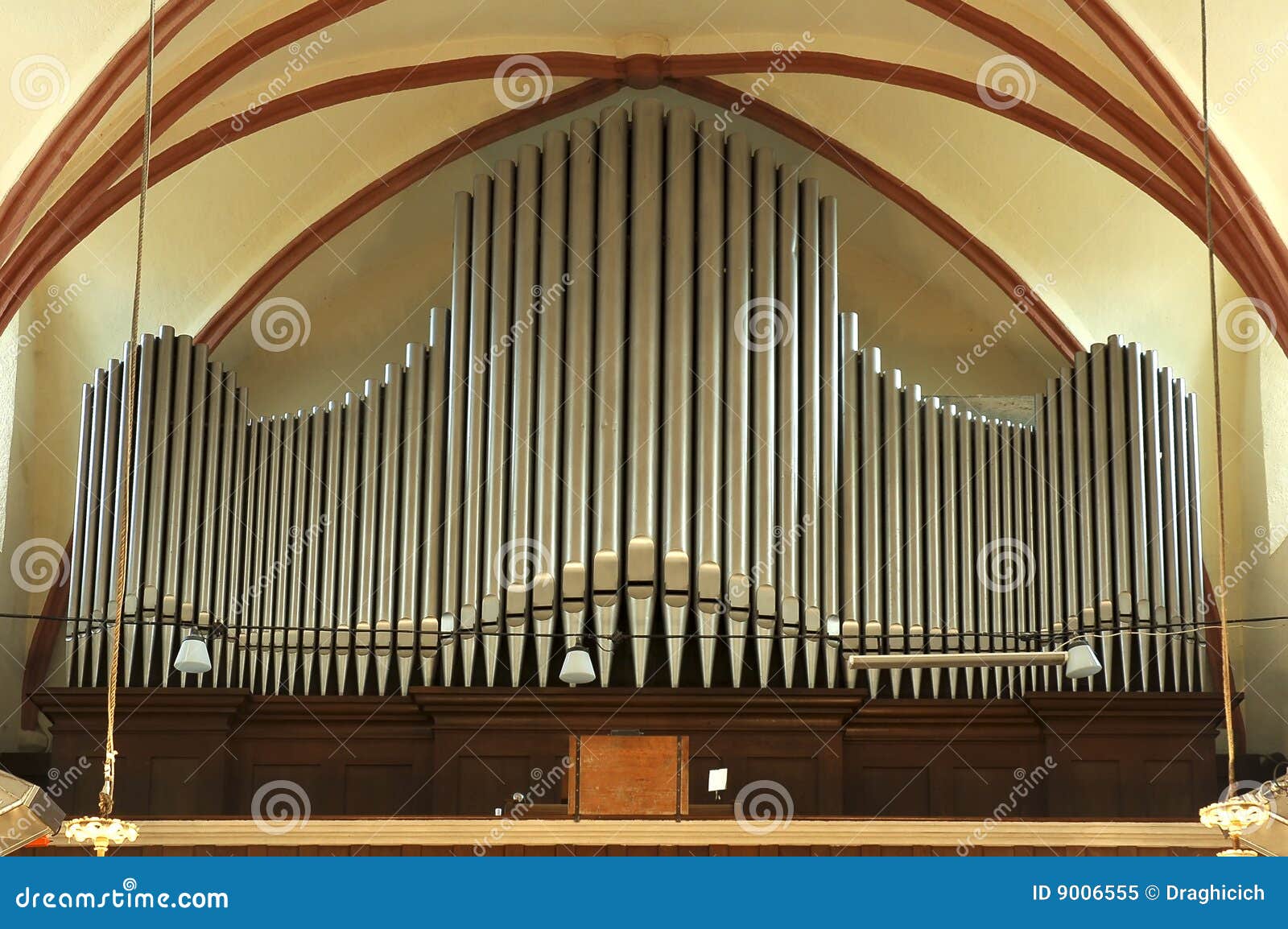 Pipe organ stock image. Image of pipes, church, gothic - 9006555