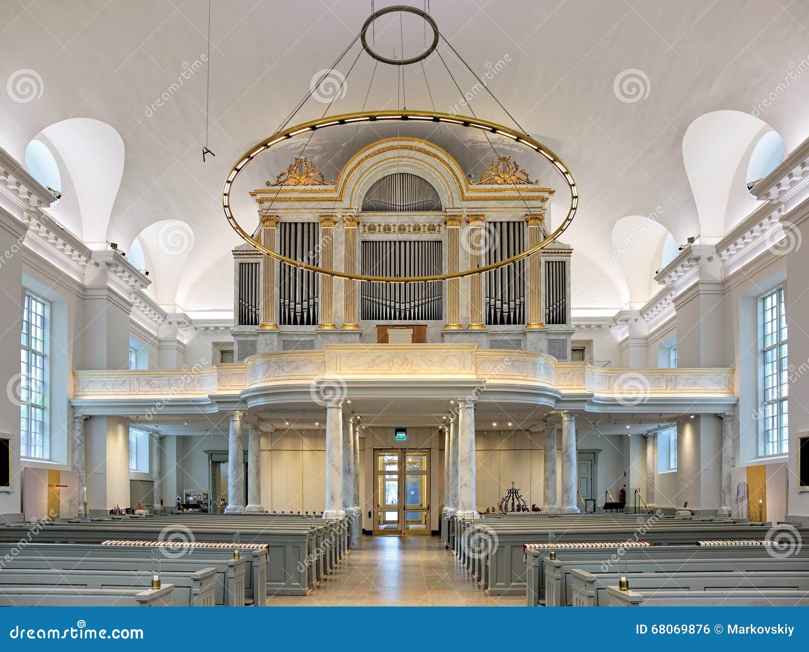 Pipe Organ of Gothenburg Cathedral, Sweden Editorial Photo - Image of ...