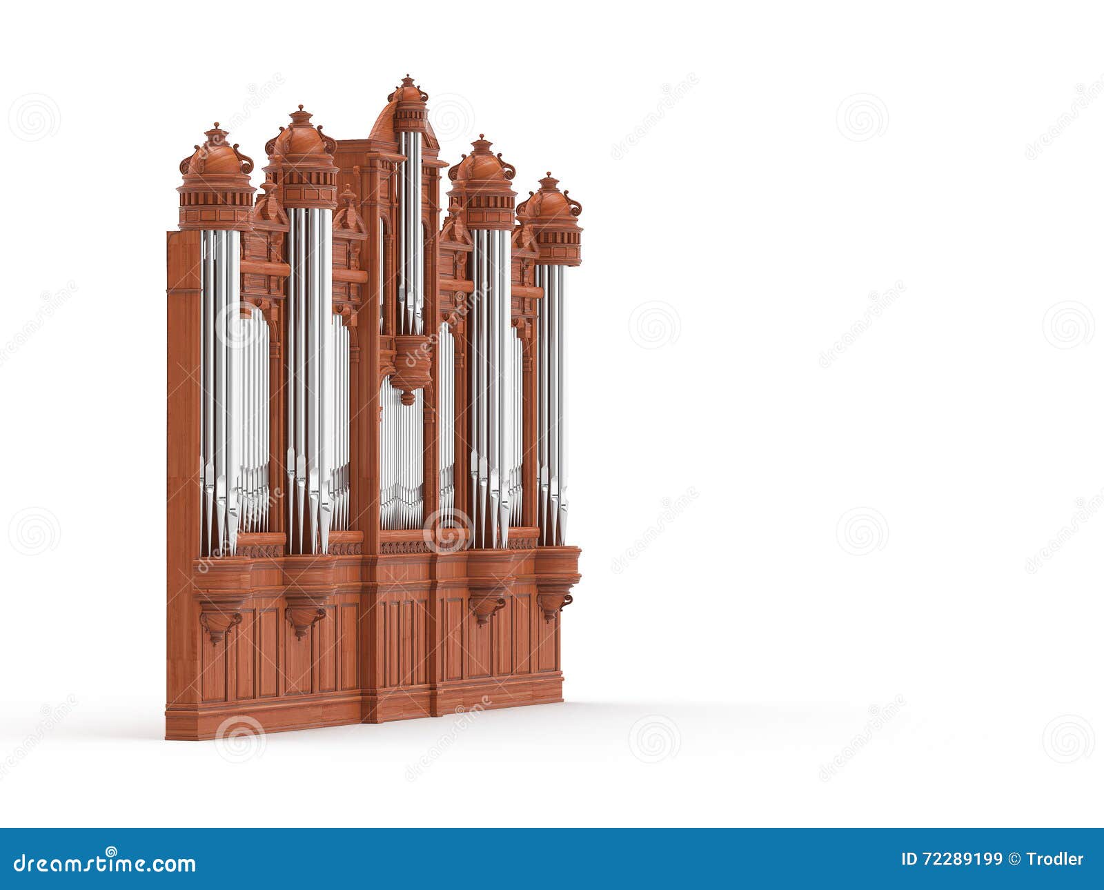 Pipe Organ Icon With Pipes Cartoon Vector | CartoonDealer.com #171713029
