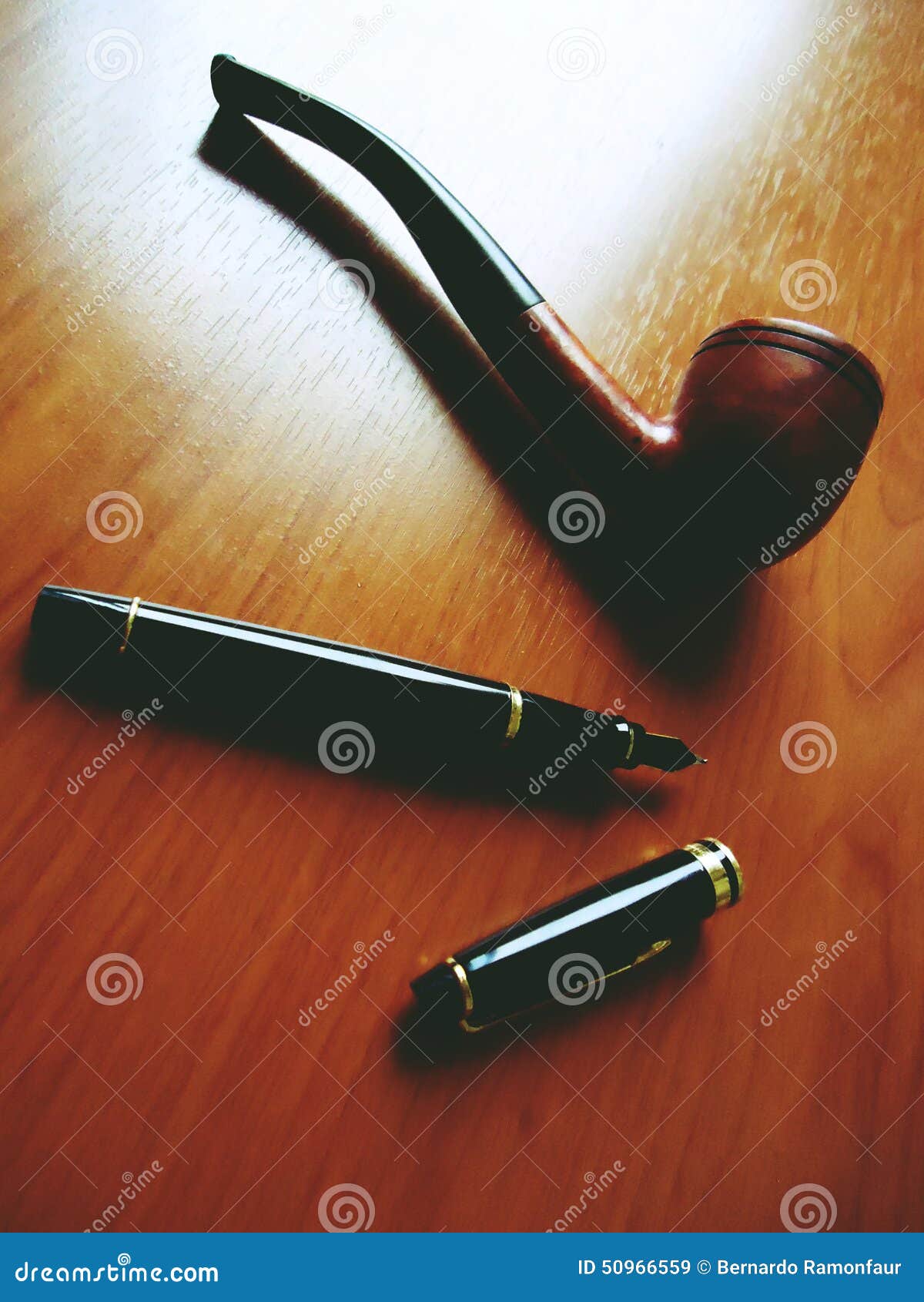 Pipe and pen stock image. Image of font, flowers, fountain - 50966559