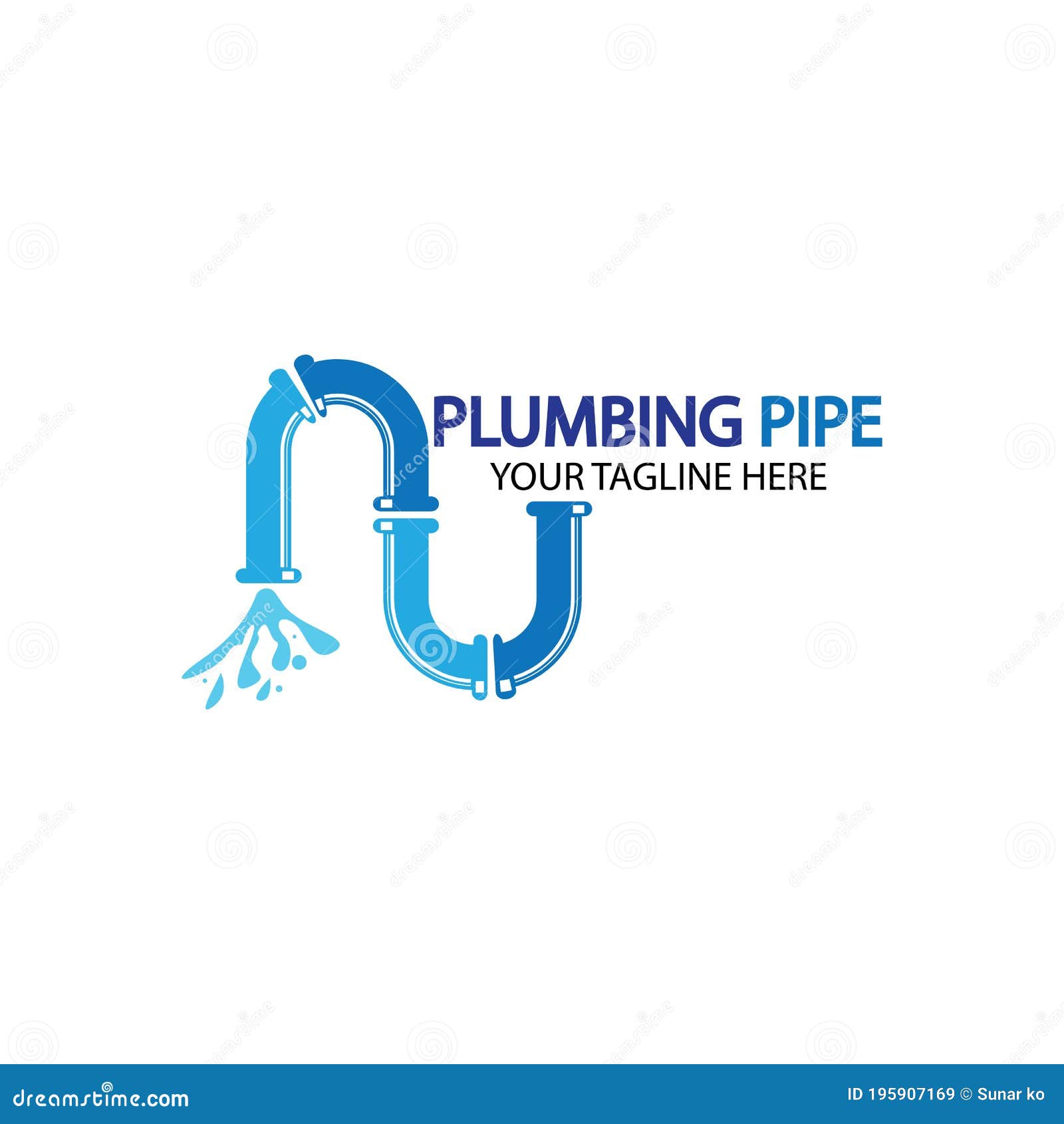 Pipe Plumbing Logo Vector Design Template,Plumbing Logo Vector Design ...