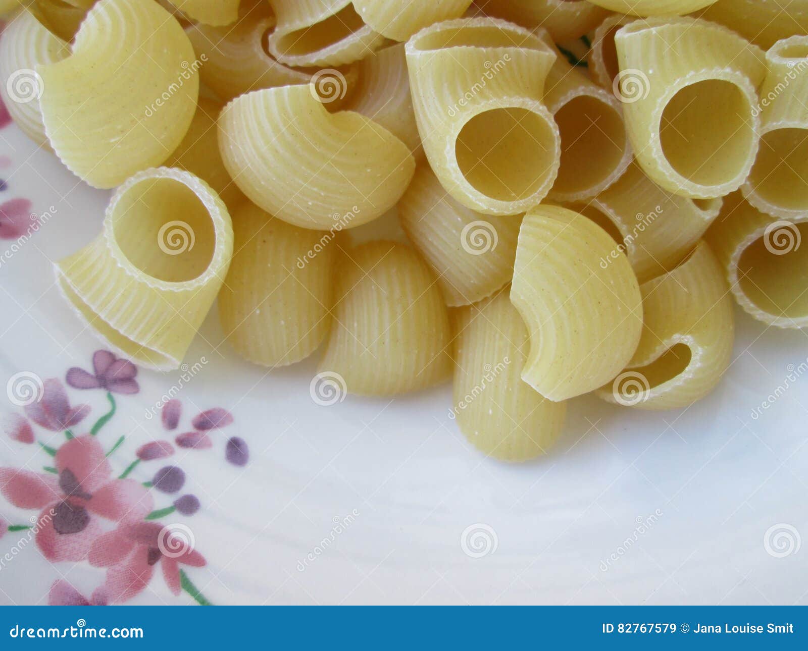 Pipe Rigate Pasta. stock image. Image of large, pipe - 82767579