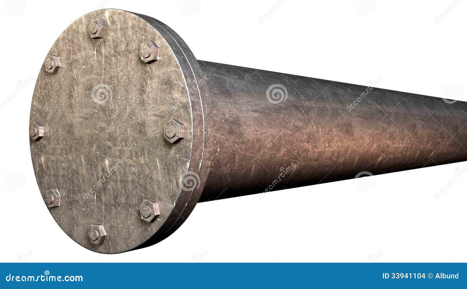 Pipe With Sealed Off End Royalty-Free Stock Image | CartoonDealer.com ...