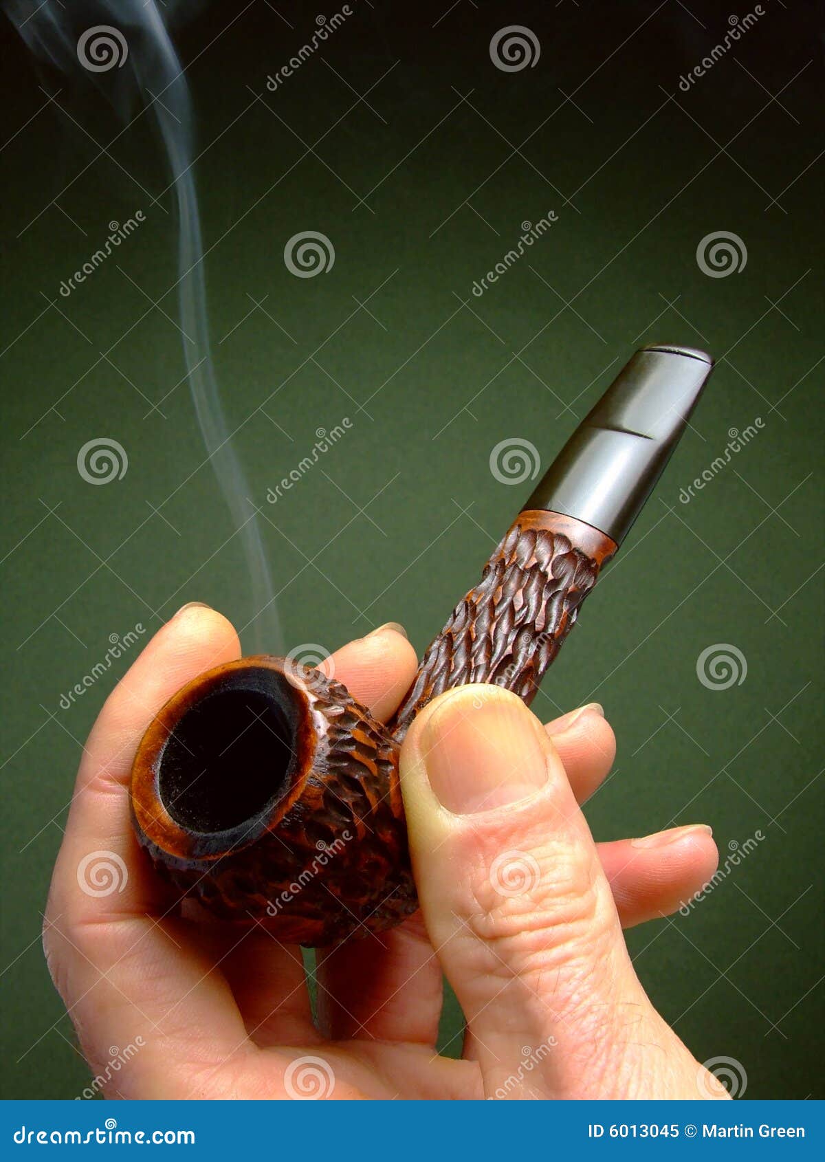 Pipe Smoker Picture. Image: 6013045