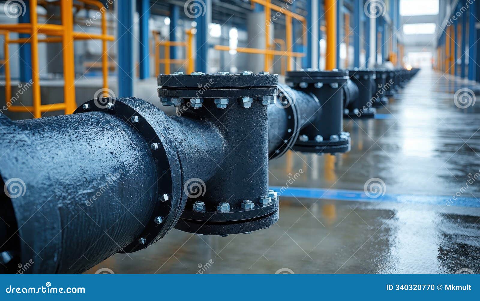 Pipe Supports Ensuring Secure Infrastructure in an Industrial Facility ...