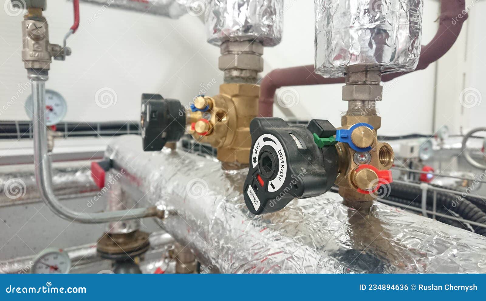 Pipe system . stock photo. Image of intersection, connecting - 234894636