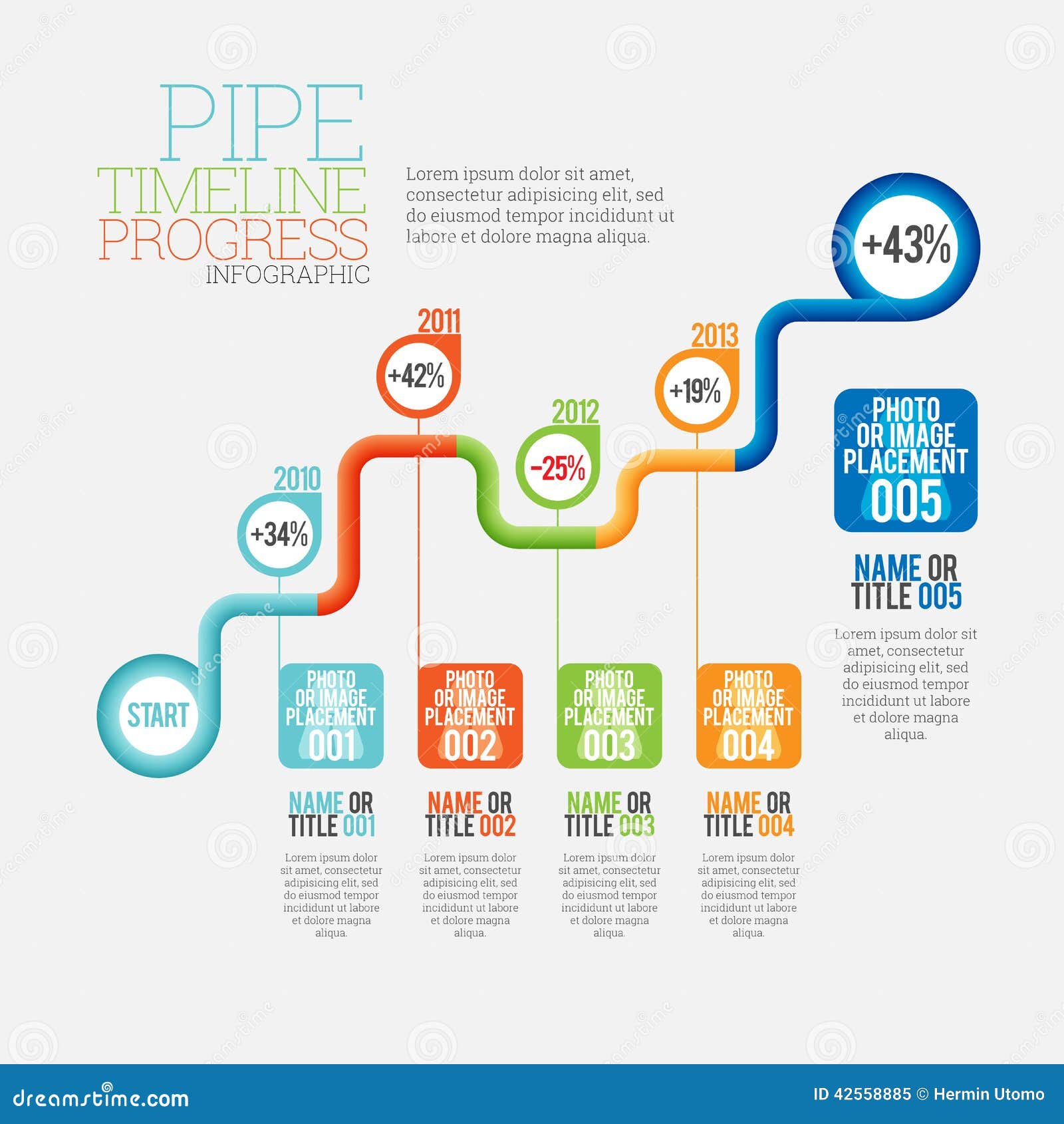 Pipe Timeline Progress Infographic Stock Vector - Image: 42558885 Pipe Timeline Progress Infographic Stock Vector - Image: 42558885