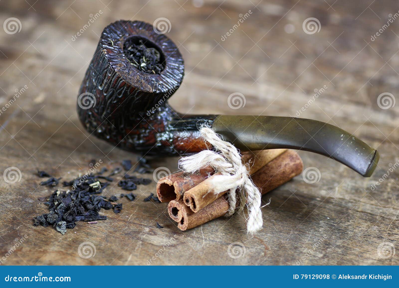 Pipe tobacco table wooden stock photo. Image of product - 79129098