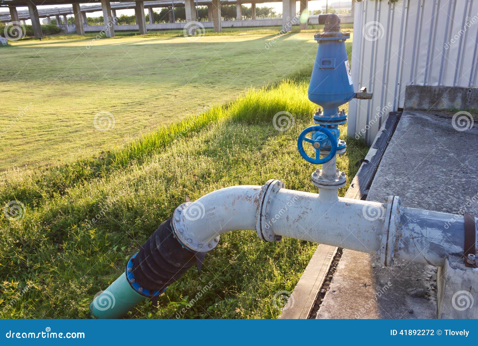 Pipe And Valve On The Ground Stock Photography | CartoonDealer.com ...