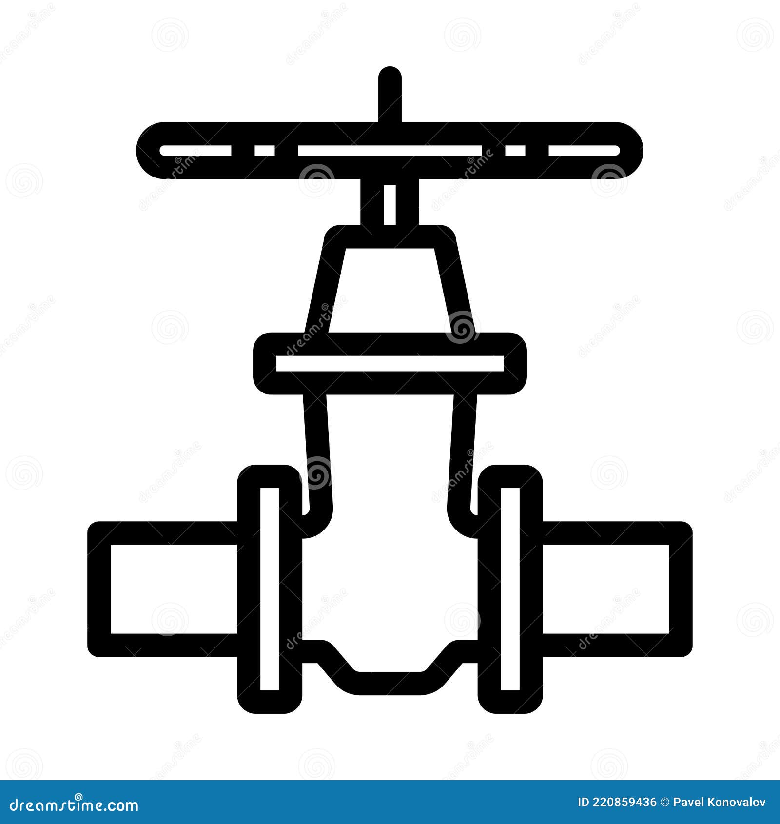 Pipe Valve Icon stock vector. Illustration of bolt, fuel - 220859436 Pipe Valve Icon stock vector. Illustration of bolt, fuel - 220859436